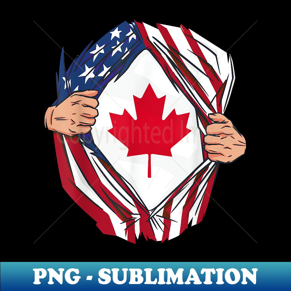 Funny Canada Day Heart Flag American Canadian - High-Resolut | Inspire ...
