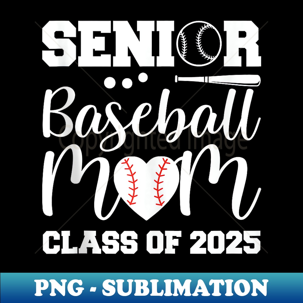 Senior Mom 2025 Baseball Class Of 2025 Funny Graduation 2025 | Inspire ...