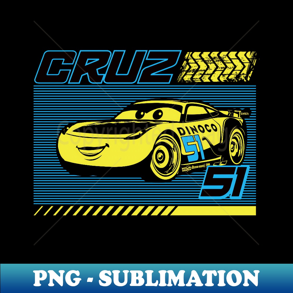 Disney Pixar Cars Dinoco Cruz Ramirez - Creative Sublimation | Inspire ...