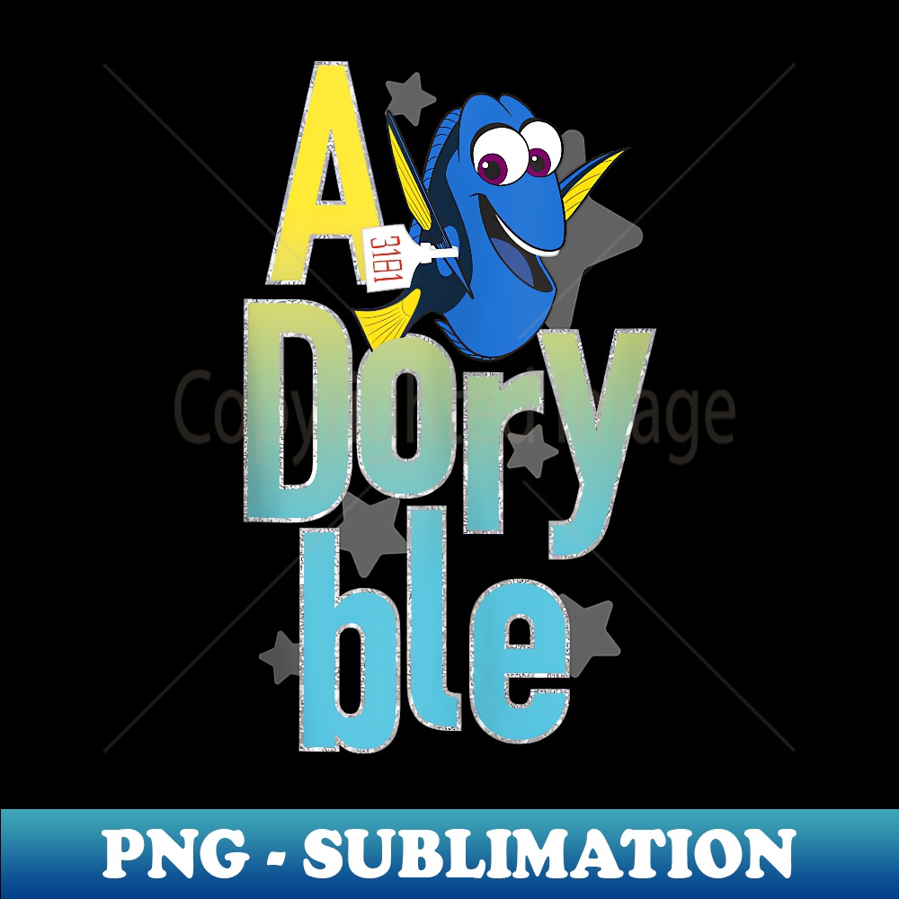 Disney Pixar Finding Dory Adoryble Happy Dory Chest - Instan | Inspire ...