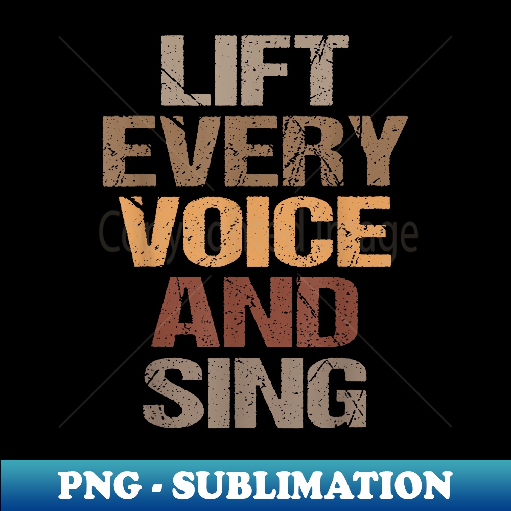 Lift Every Voice And Sing Juneteenth Black History Month - T | Inspire ...