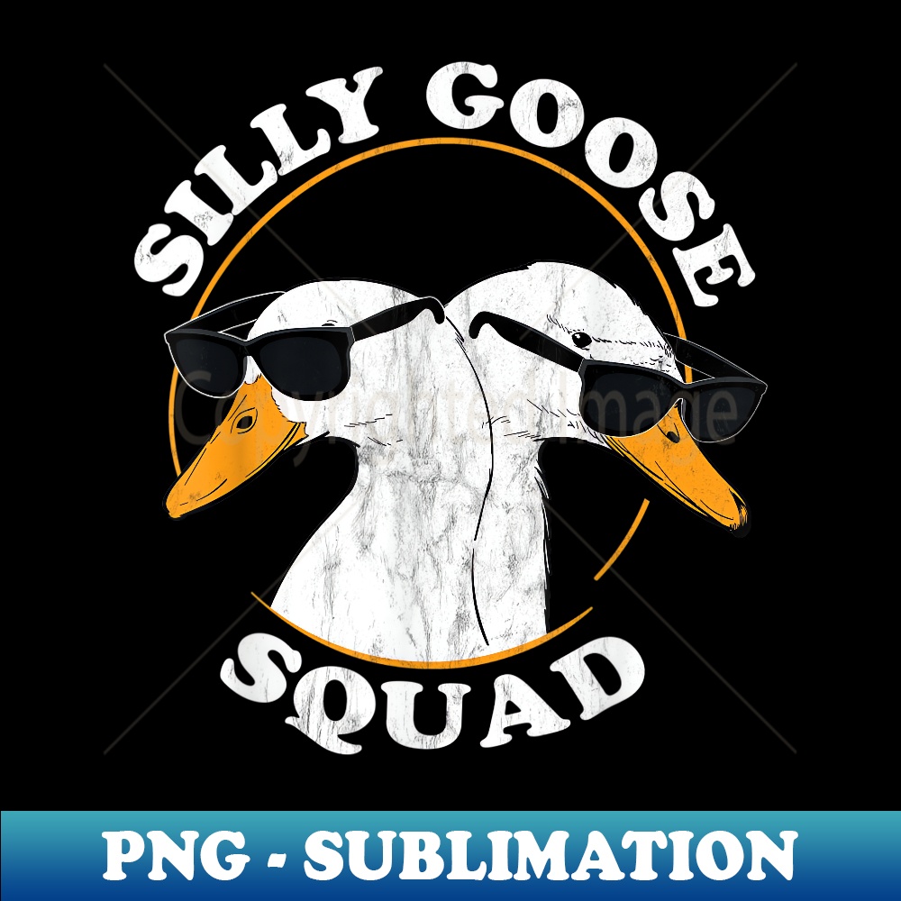 Silly Goose Squad Funny Goose Meme Cute Goose Trendy Design | Inspire ...
