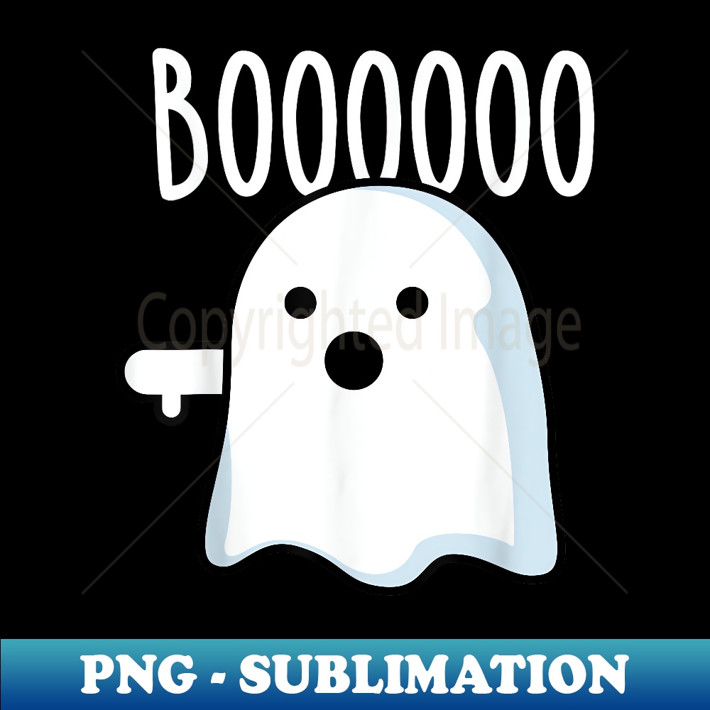 Cute Ghost Boo Thumb Down Disapproval Halloween Costume - Si | Inspire ...