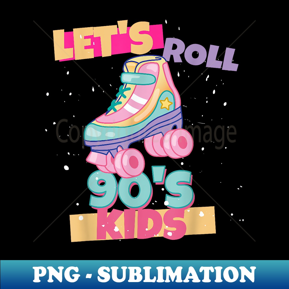90s 1990 Roller Skate Retro Skater Vintage Costume Party - T | Inspire ...