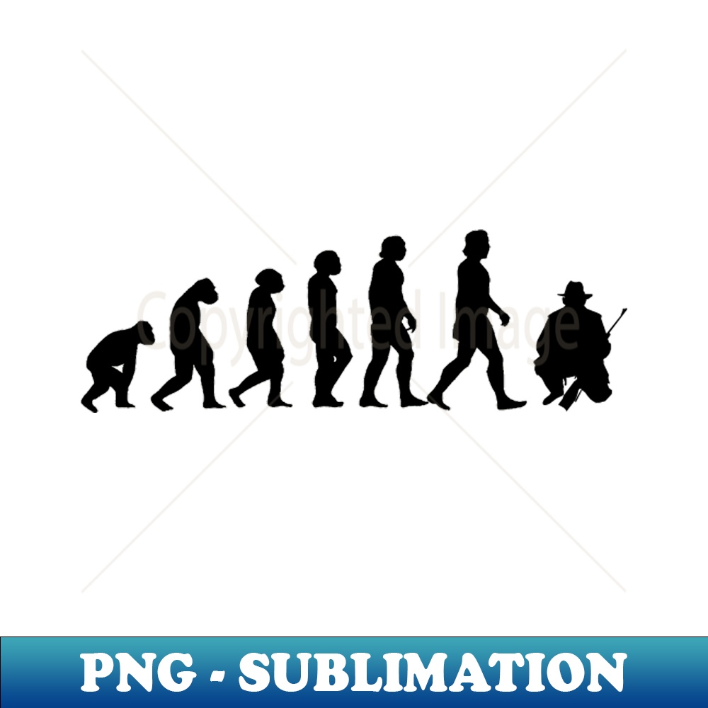 Evolution of Hunting - Premium PNG Sublimation File | Inspire Uplift