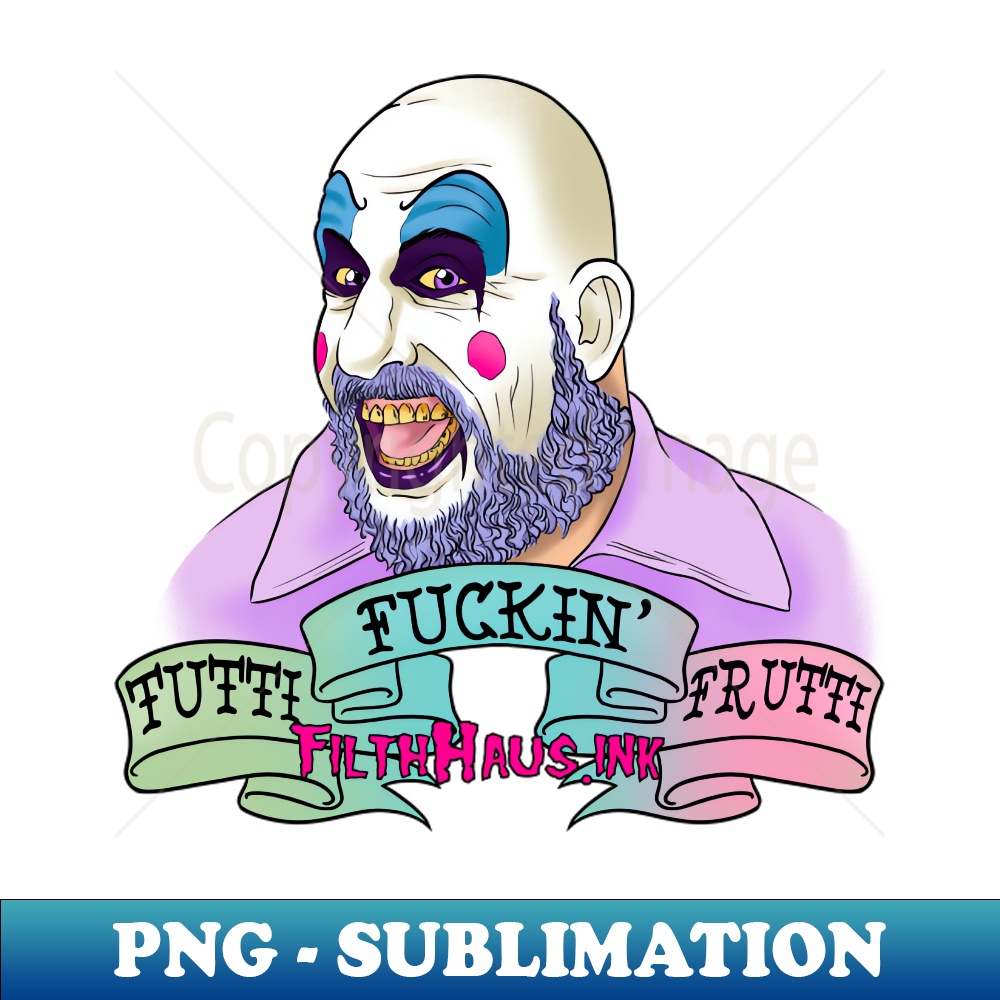 Captain Spaulding but make it pastel - PNG Transparent Digit | Inspire ...