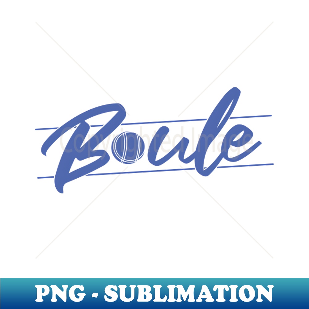 Boule design for boules players petanque boccia - Trendy Art | Inspire ...