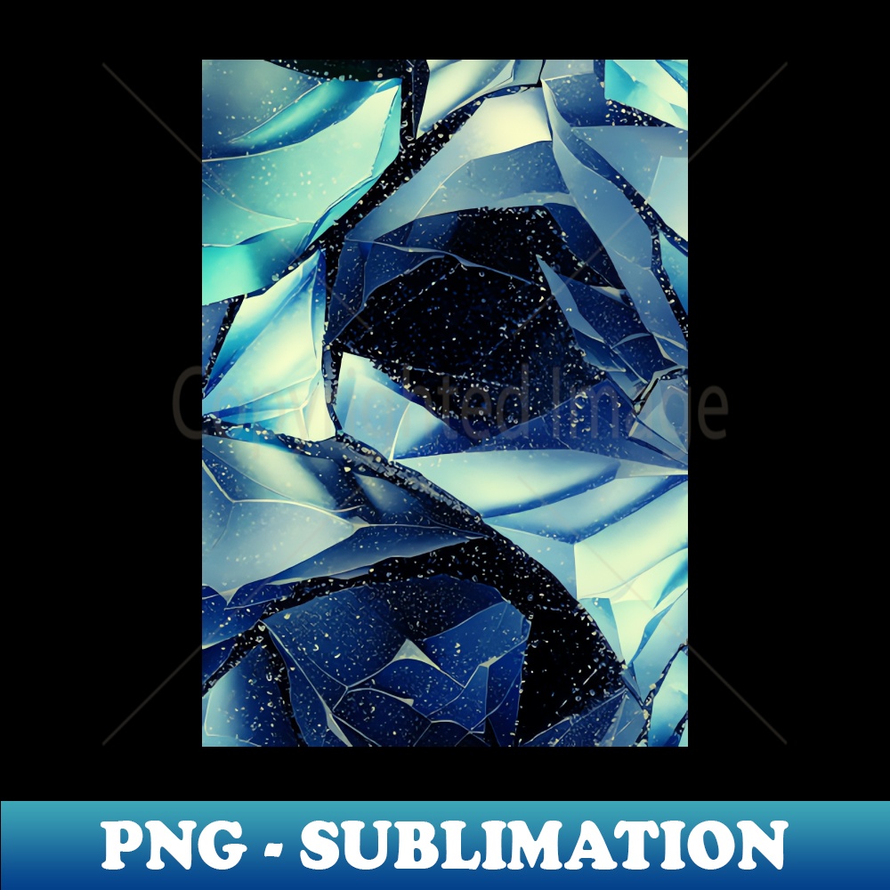 Abstract Blue and Green Roses - Colorful Print Sublimation P | Inspire ...