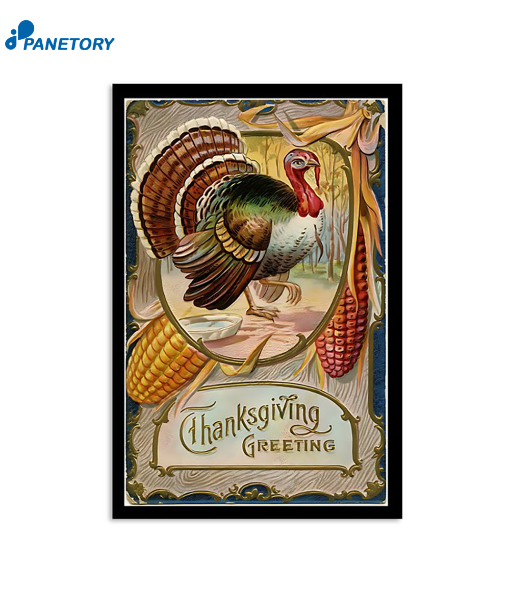 Thanksgiving Day Greeting 2023 Poster - Inspire Uplift