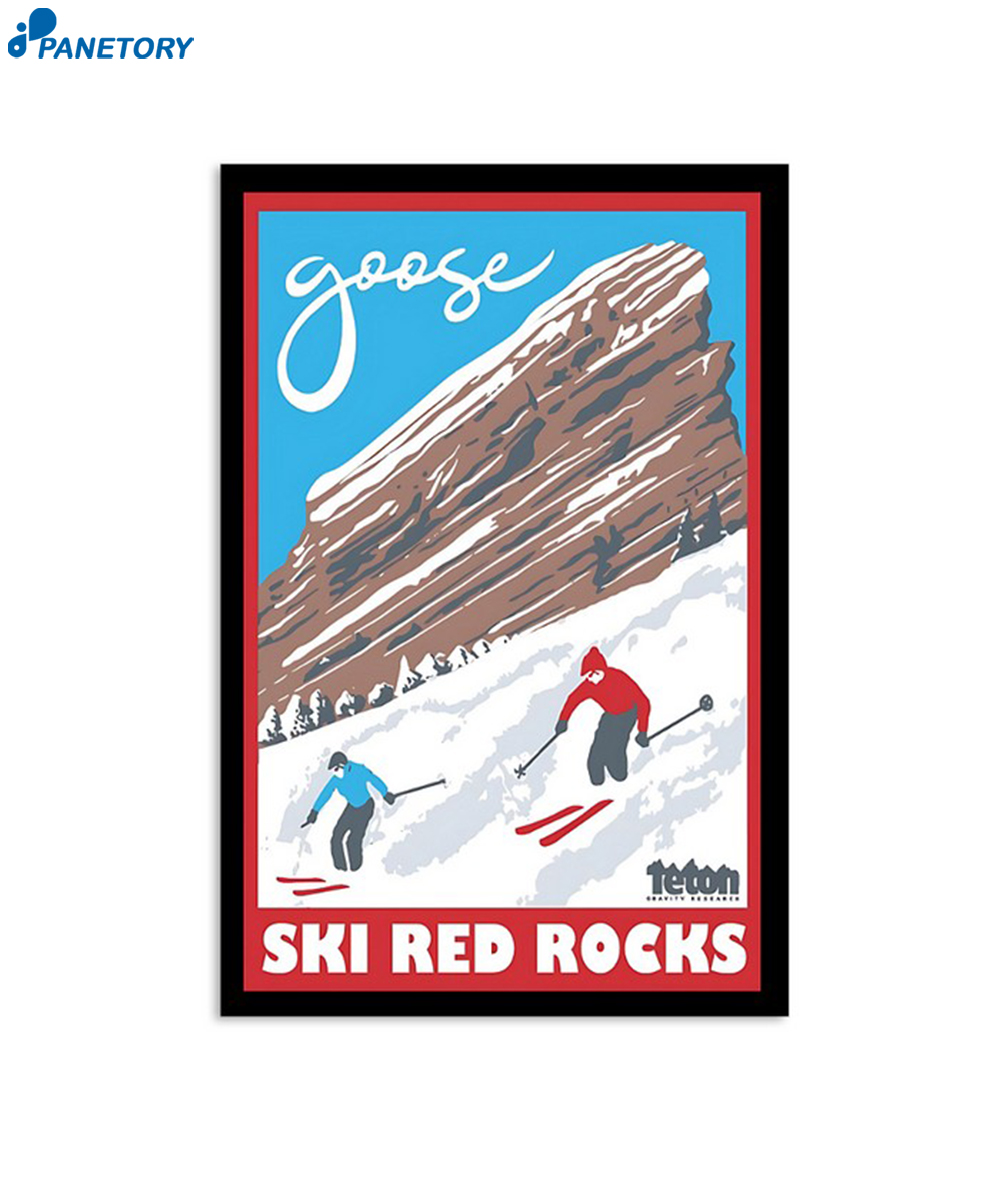Goose Red Rocks Amphitheatre Morrison Co October 2023 Poster - Inspire ...