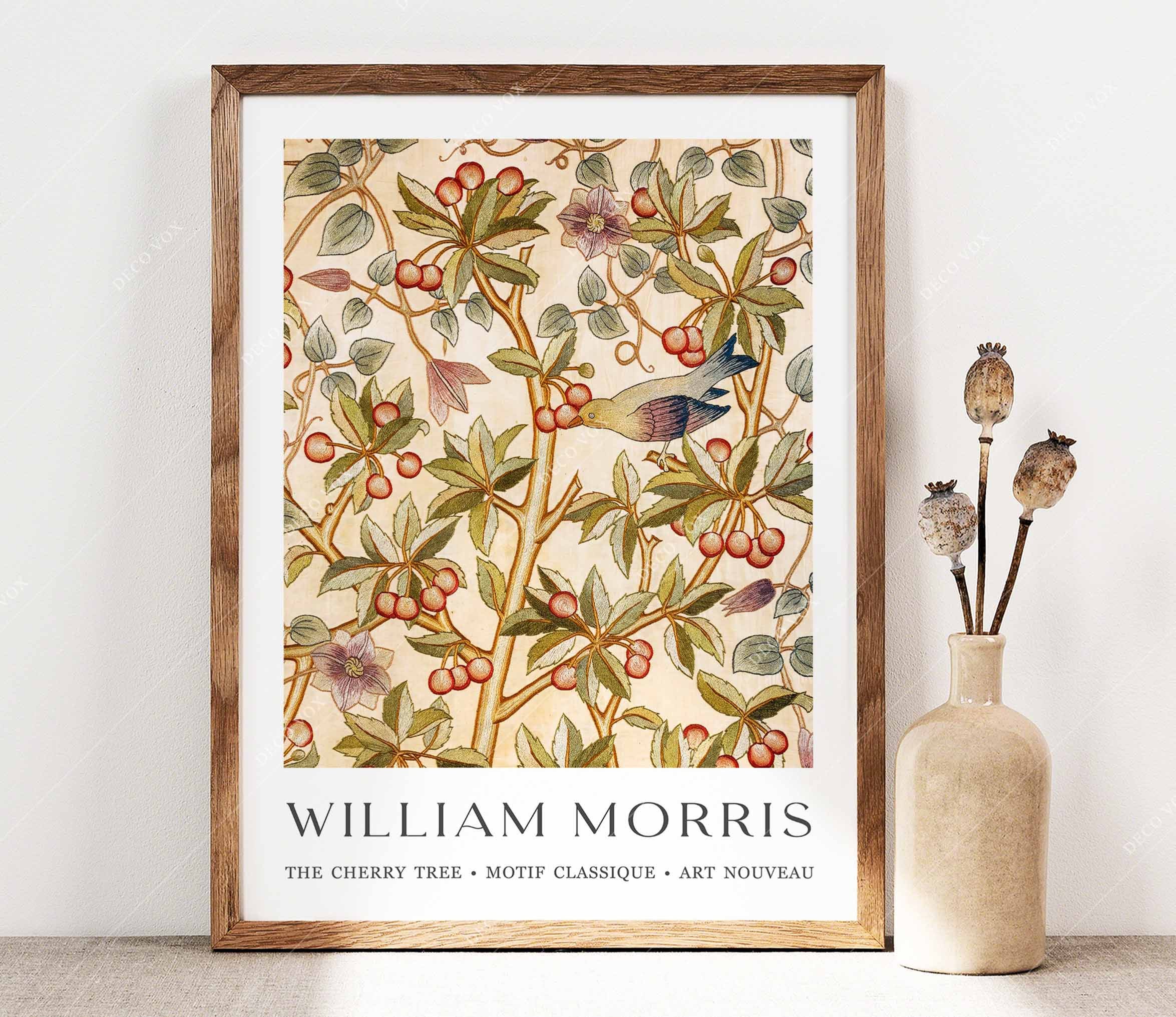 William Morris Print, Morris Poster, Cherry Tree Print, Gard - Inspire ...