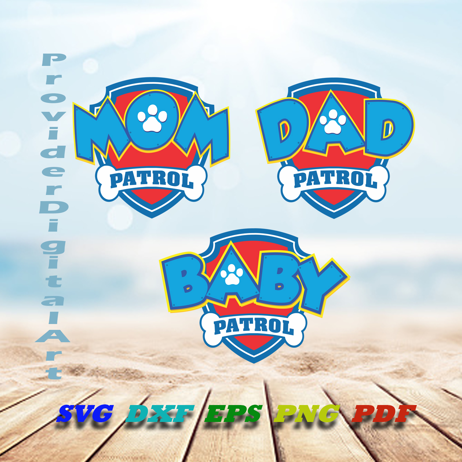 Mom Patrol Dad Patrol Svg, Digital Png Eps Dxf Kid Vinyl Cut | Inspire ...