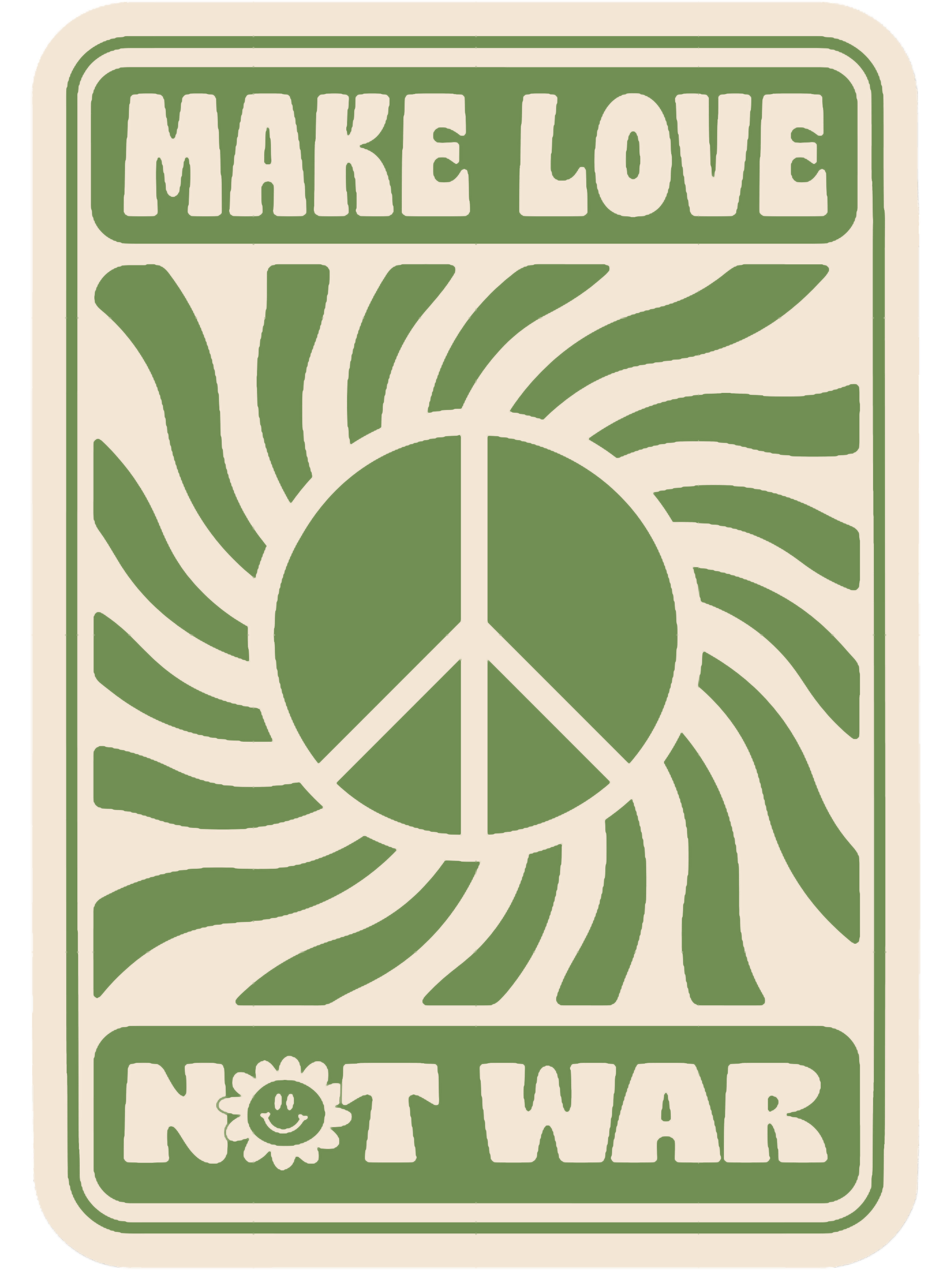 MAKE LOVE NOT WAR Premium | Inspire Uplift