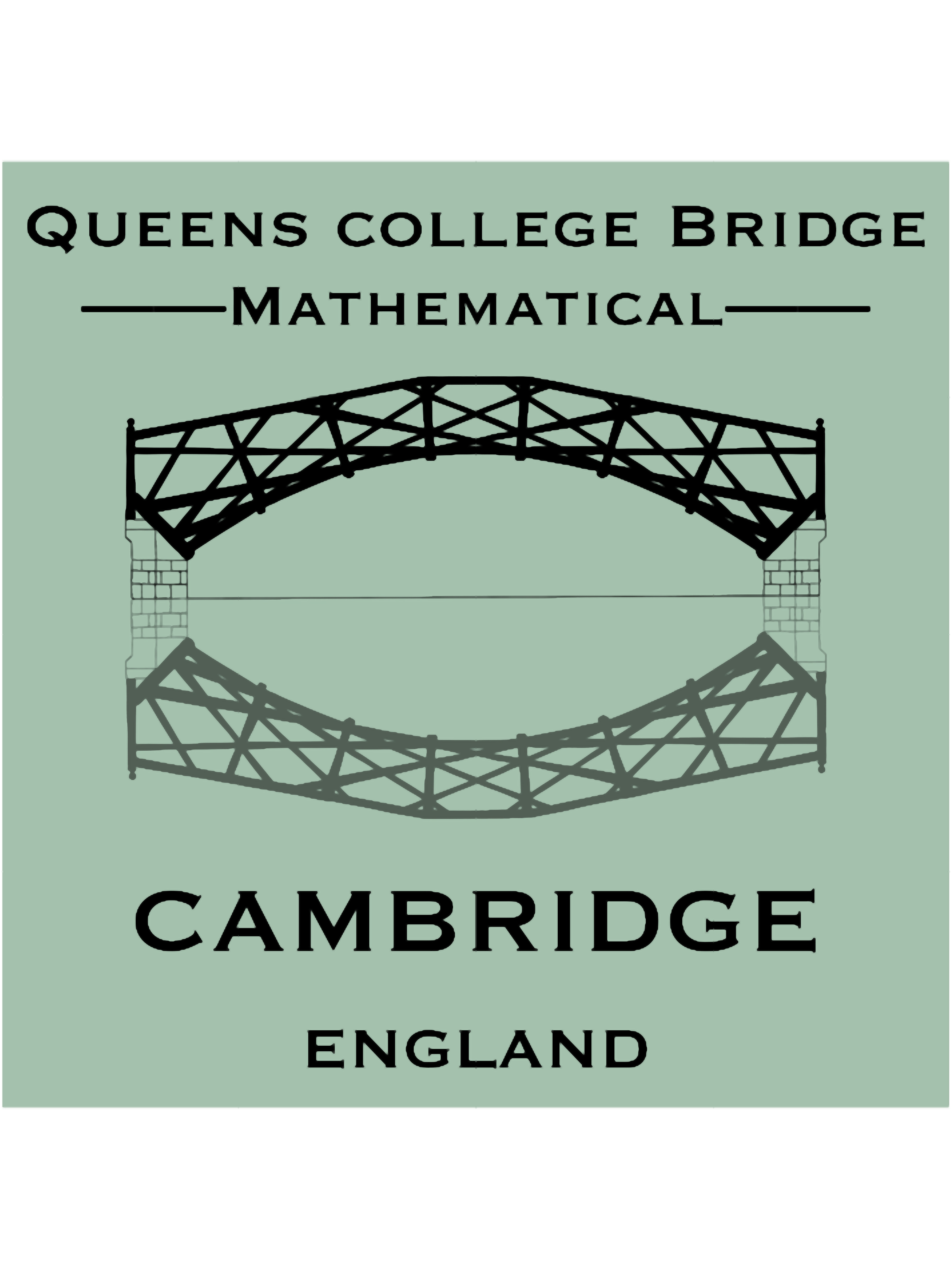 Cambridge Queens College Mathematical bridge in Ink with Cam | Inspire ...