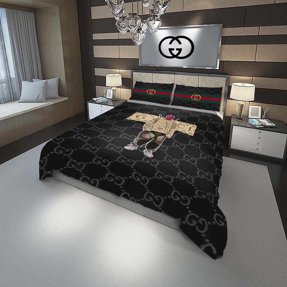Gucci Deadpool Luxury Duvet Cover and Pillow Case Bedding Se | Inspire ...