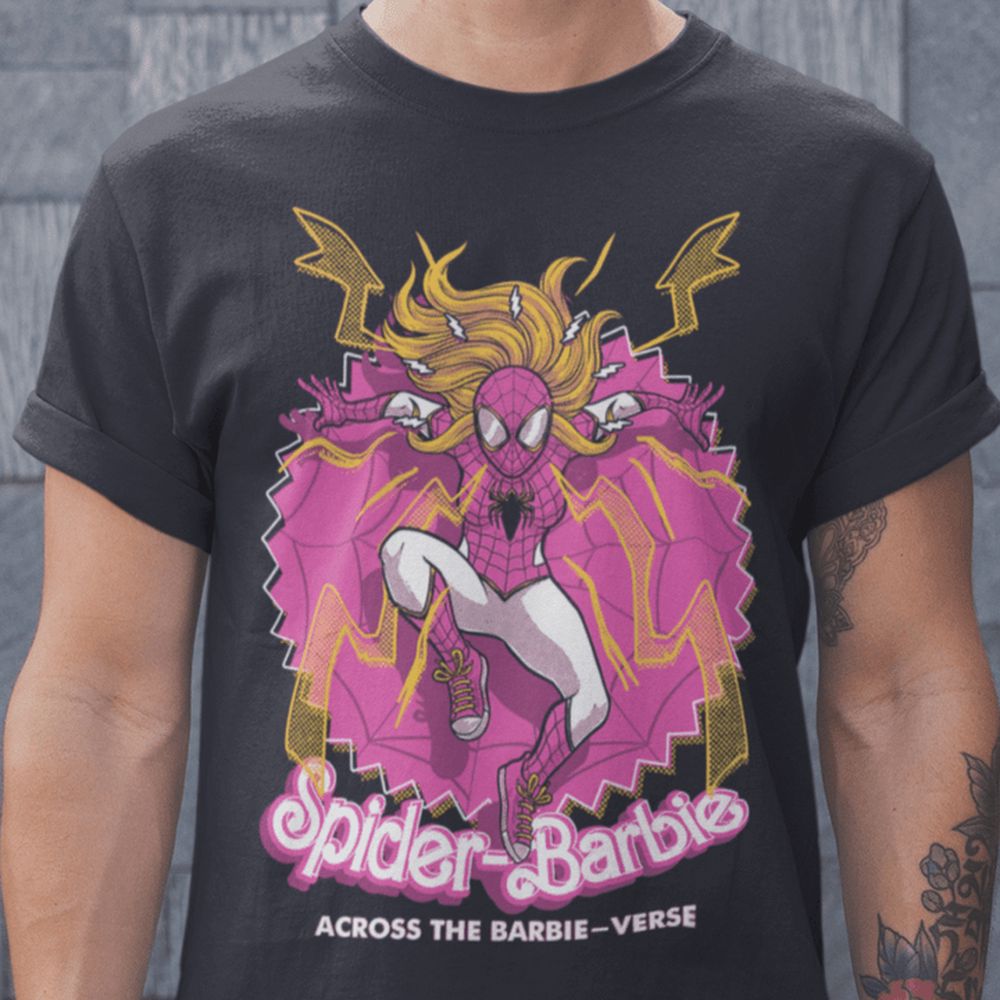 Spider-Barbie Barbie Spider-Man Mashup Unisex Shirt | Inspire Uplift
