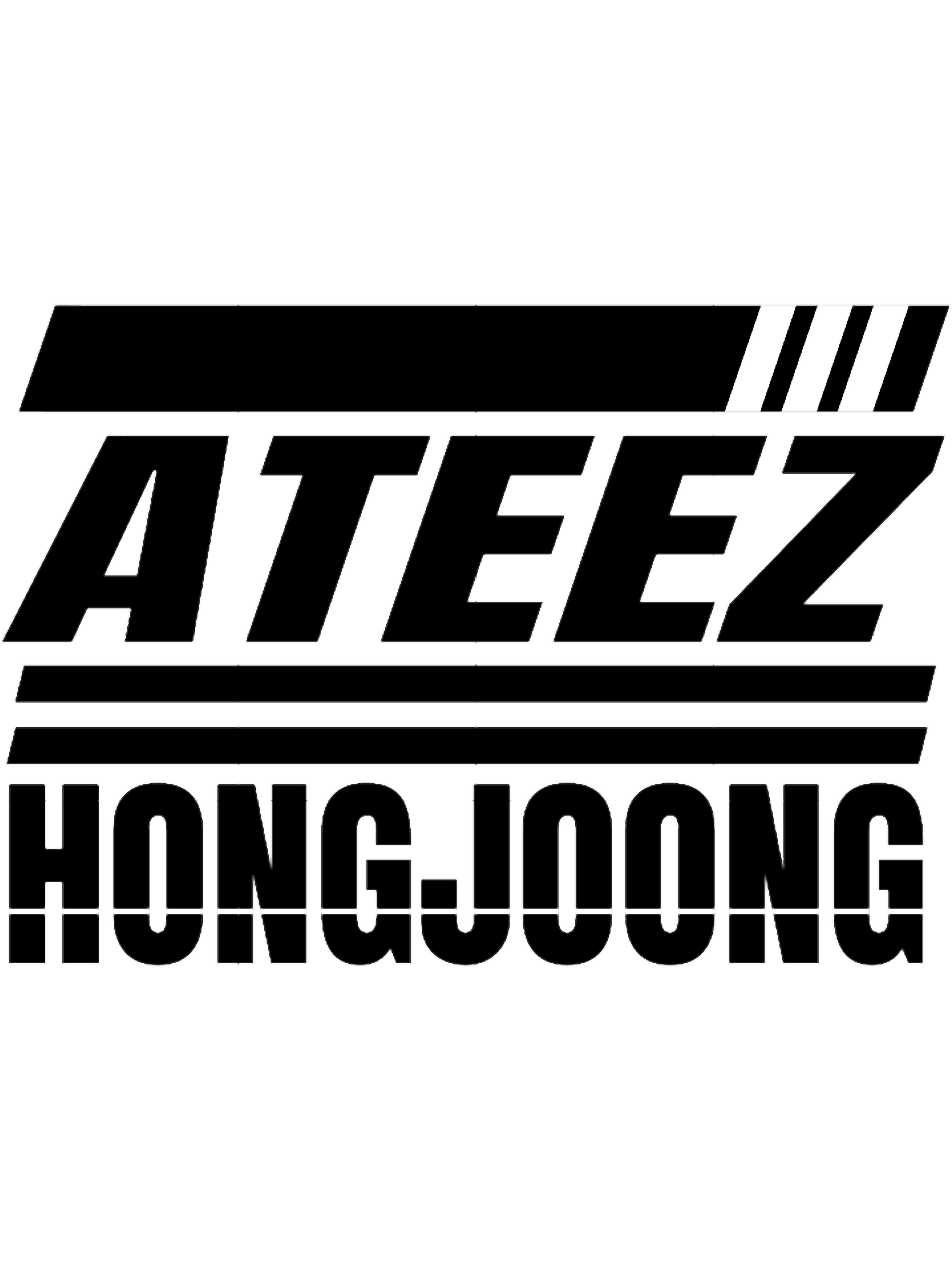 ATEEZ Atiny KPOP Song Kim Hongjoong Logo Fan Design - Inspire Uplift