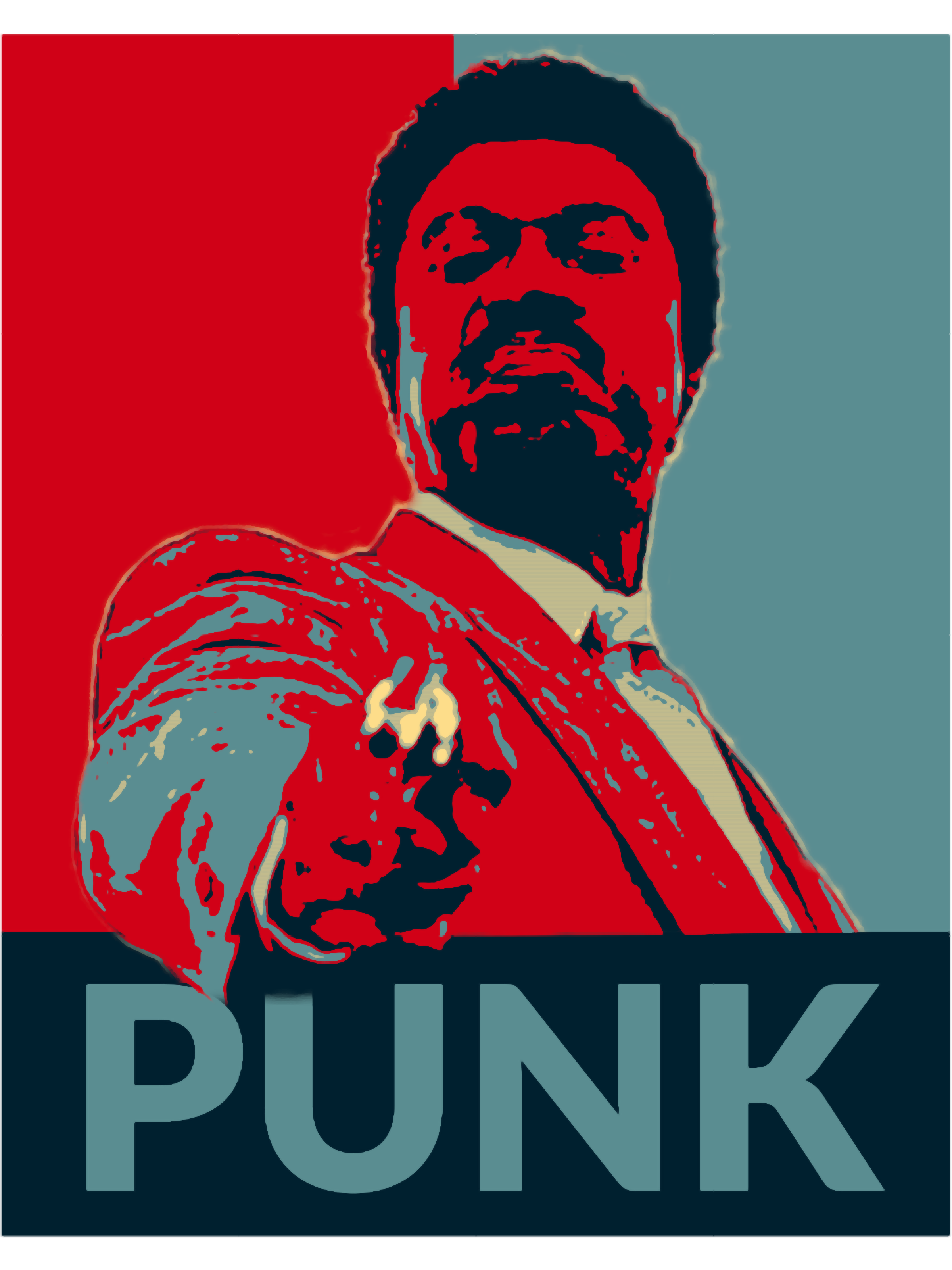 Brooklyn Nine Nine Captain Raymond Holt Punk Retro Hope | Inspire Uplift