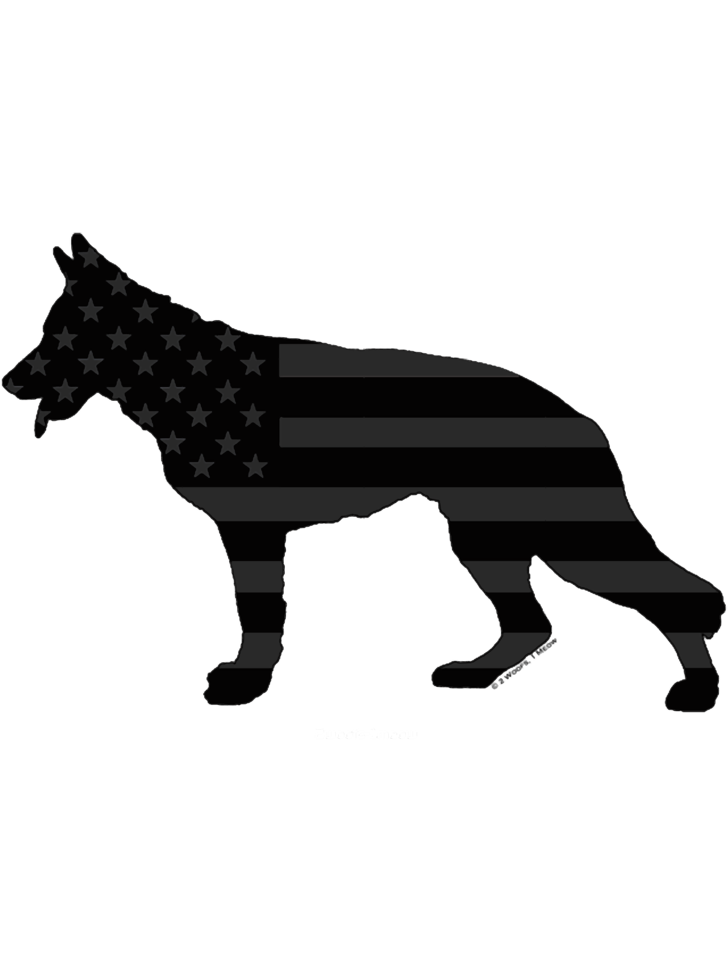 German Shepherd U.S. Tactical Flag | Inspire Uplift