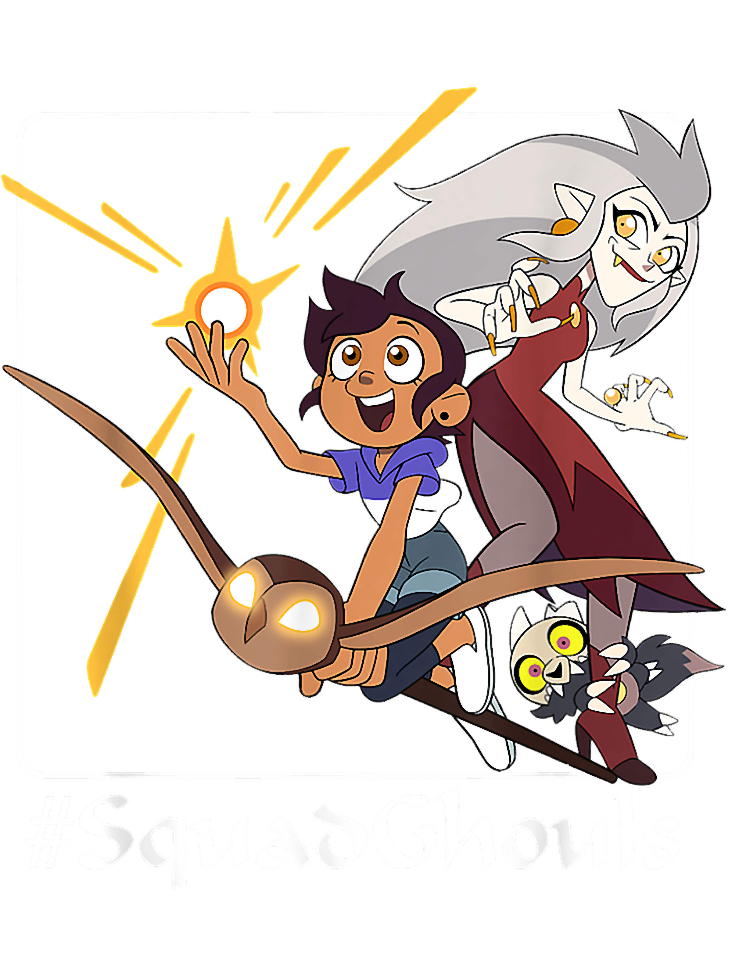 Funny Squad Ghouls Lumity Cartoon | Inspire Uplift