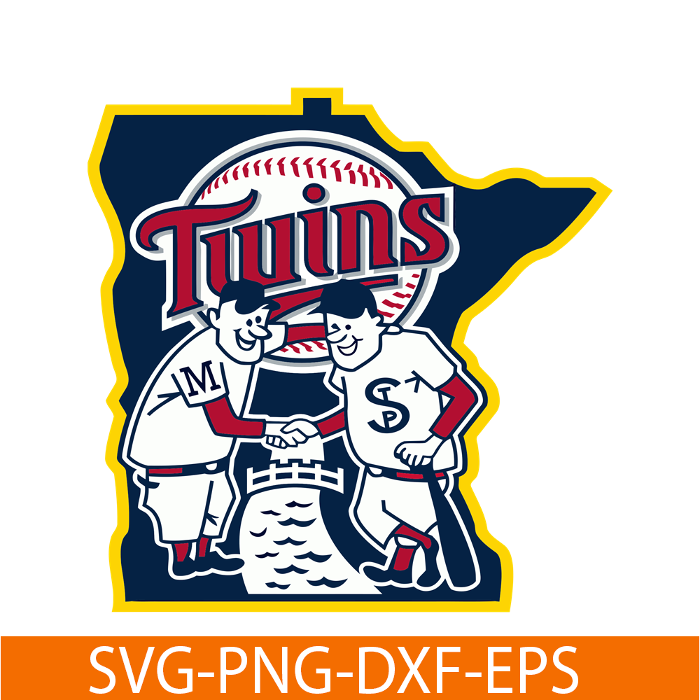 Minnesota Twins Unique Logo SVG, Major League Baseball SVG, - Inspire ...