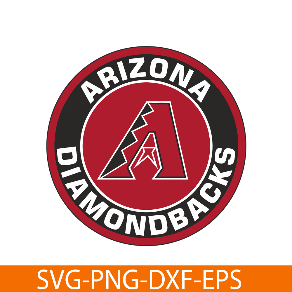 Arizona Diamondbacks Logo SVG PNG DXF EPS AI, Major League B - Inspire ...
