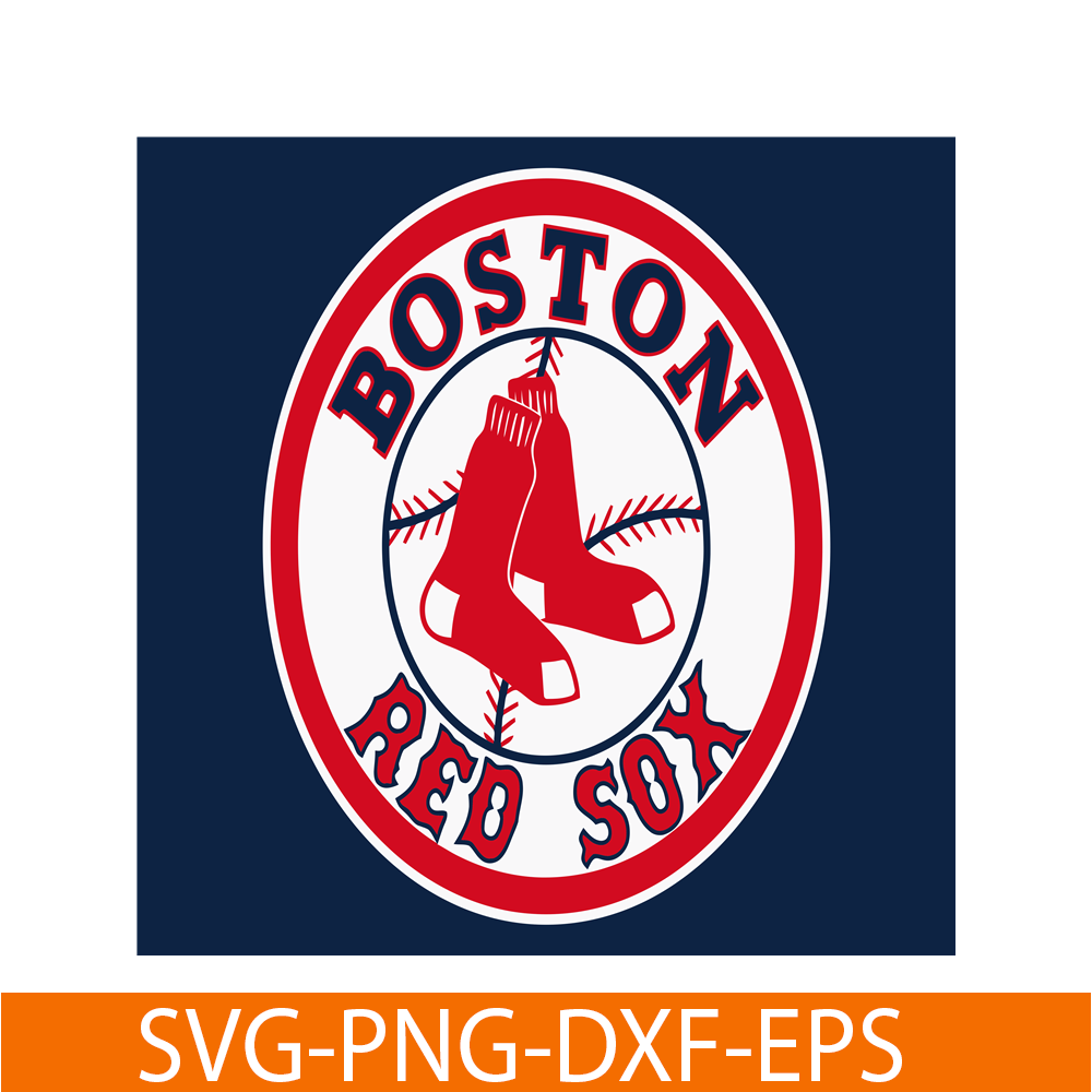 Boston Red Sox Logo SVG PNG DXF EPS AI, Major League Basebal | Inspire ...