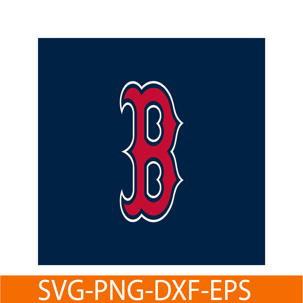 Boston Red Sox The B Flag SVG PNG DXF EPS AI, Major League B - Inspire ...