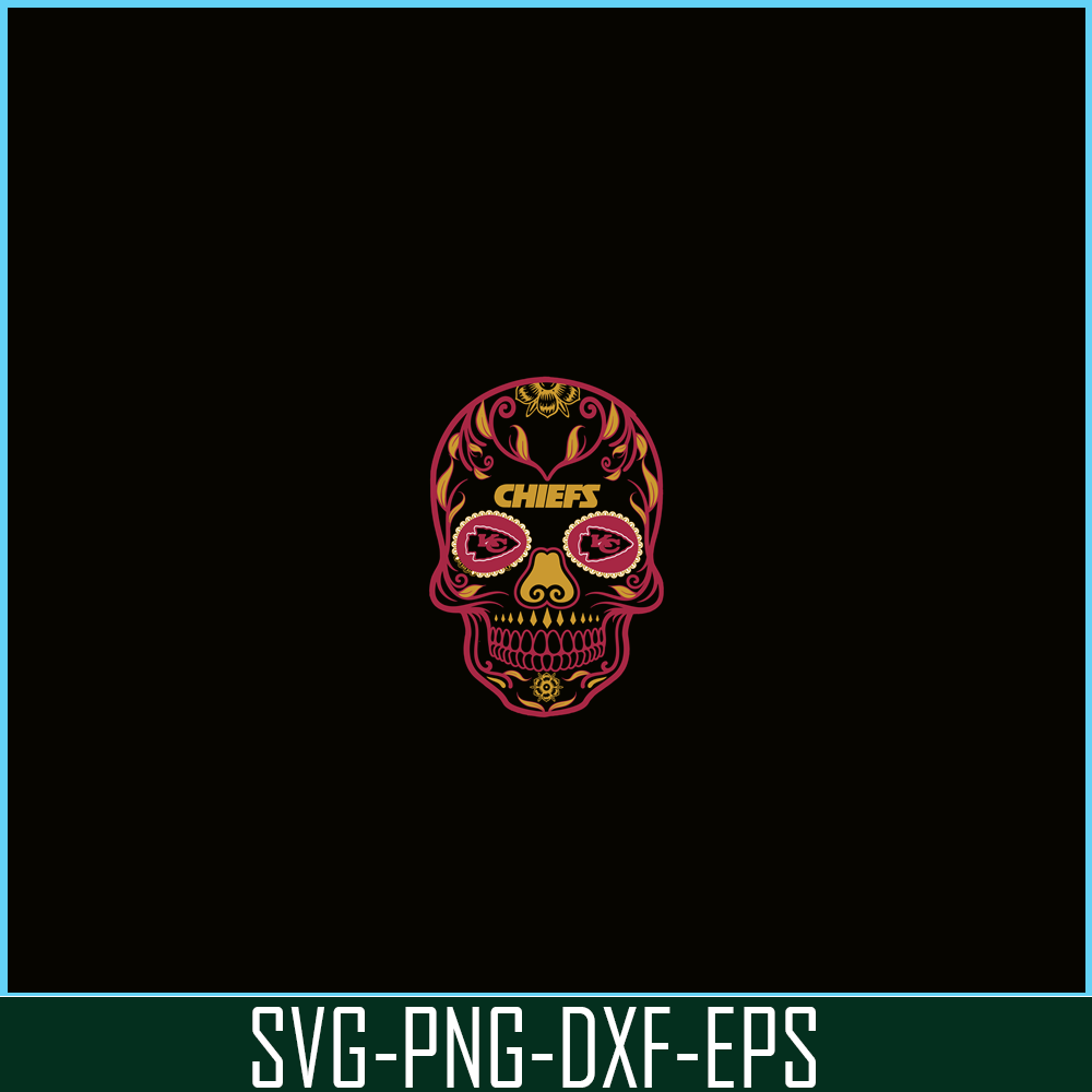 Chiefs Skull Cap SVG PNG DXF, Kansas City Chiefs SVG, Patric - Inspire ...