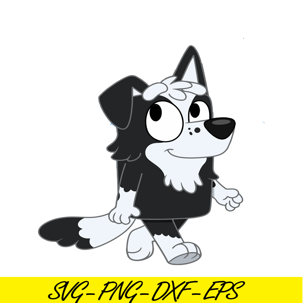 Mackenzie SVG PNG PDF Bluey Character SVG Bluey Cartoon SVG | Inspire ...