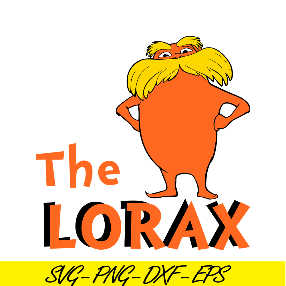 The Lorax SVG, Dr Seuss SVG, Dr. Seuss' the Lorax SVG DS1051 - Inspire ...