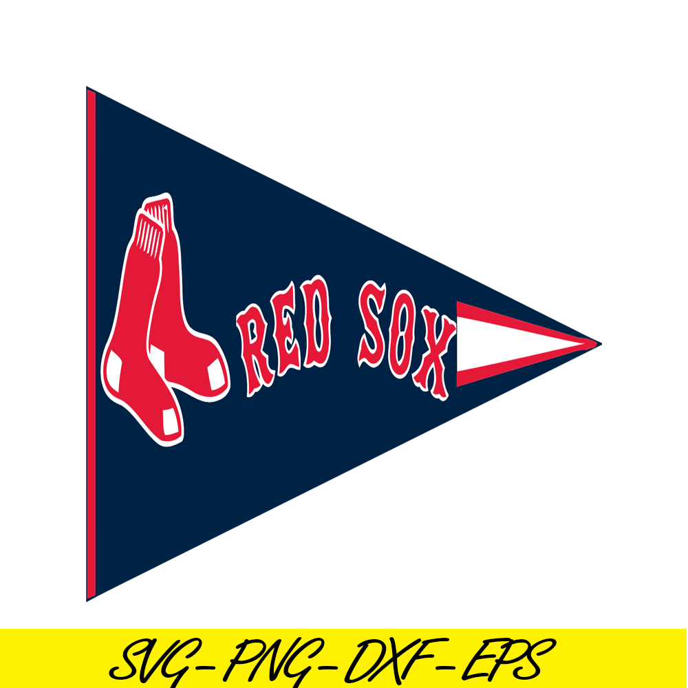 The Flag Of Boston Red Sox SVG PNG DXF EPS AI, Major League | Inspire ...