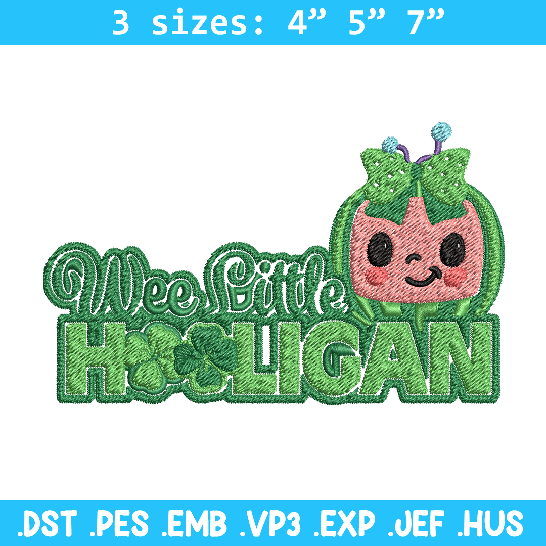 Cocomelon Logo Embroidery design, Cocomelon Embroidery, logo | Inspire ...