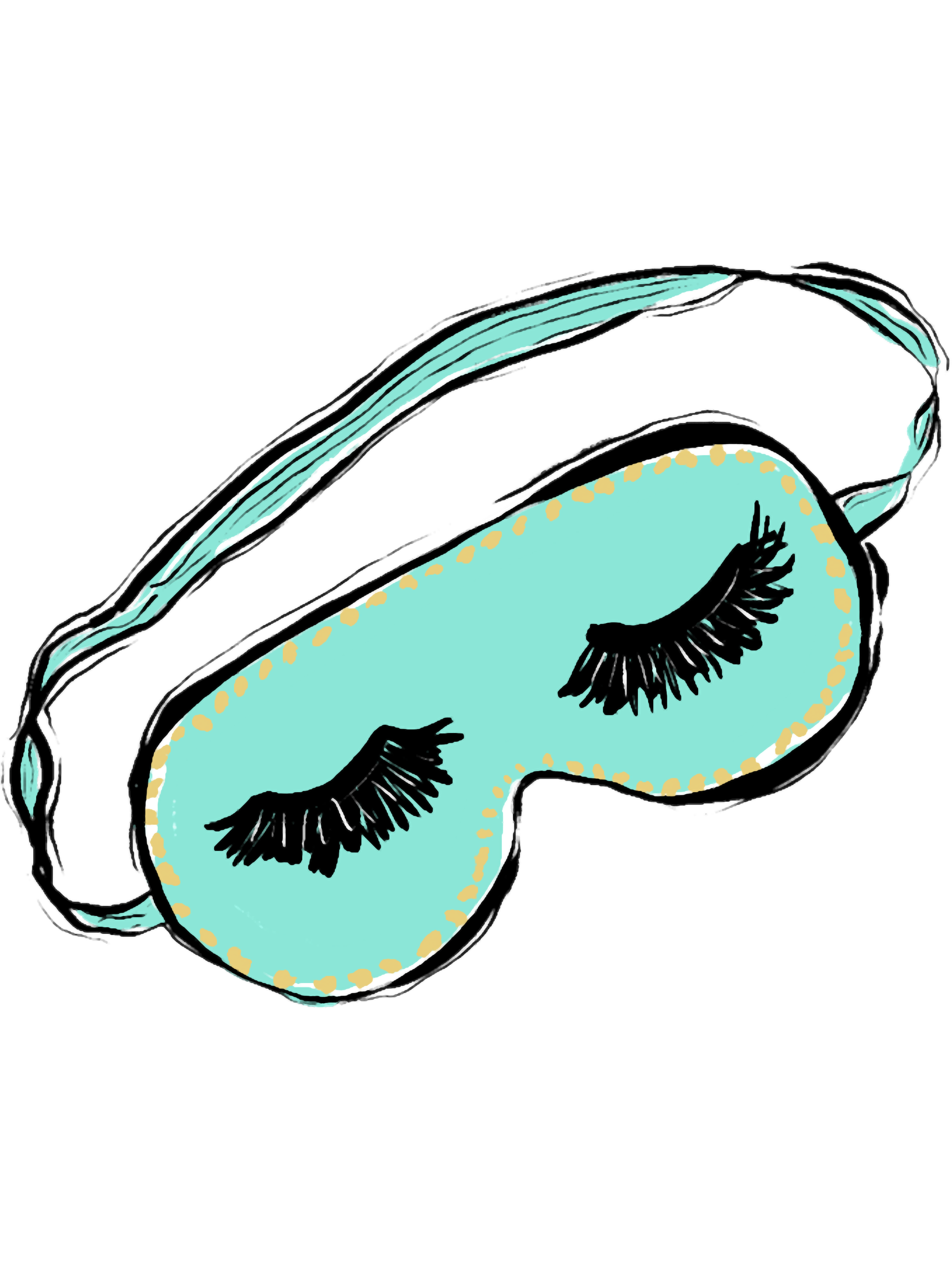 Sleep Mask Clipart | Inspire Uplift