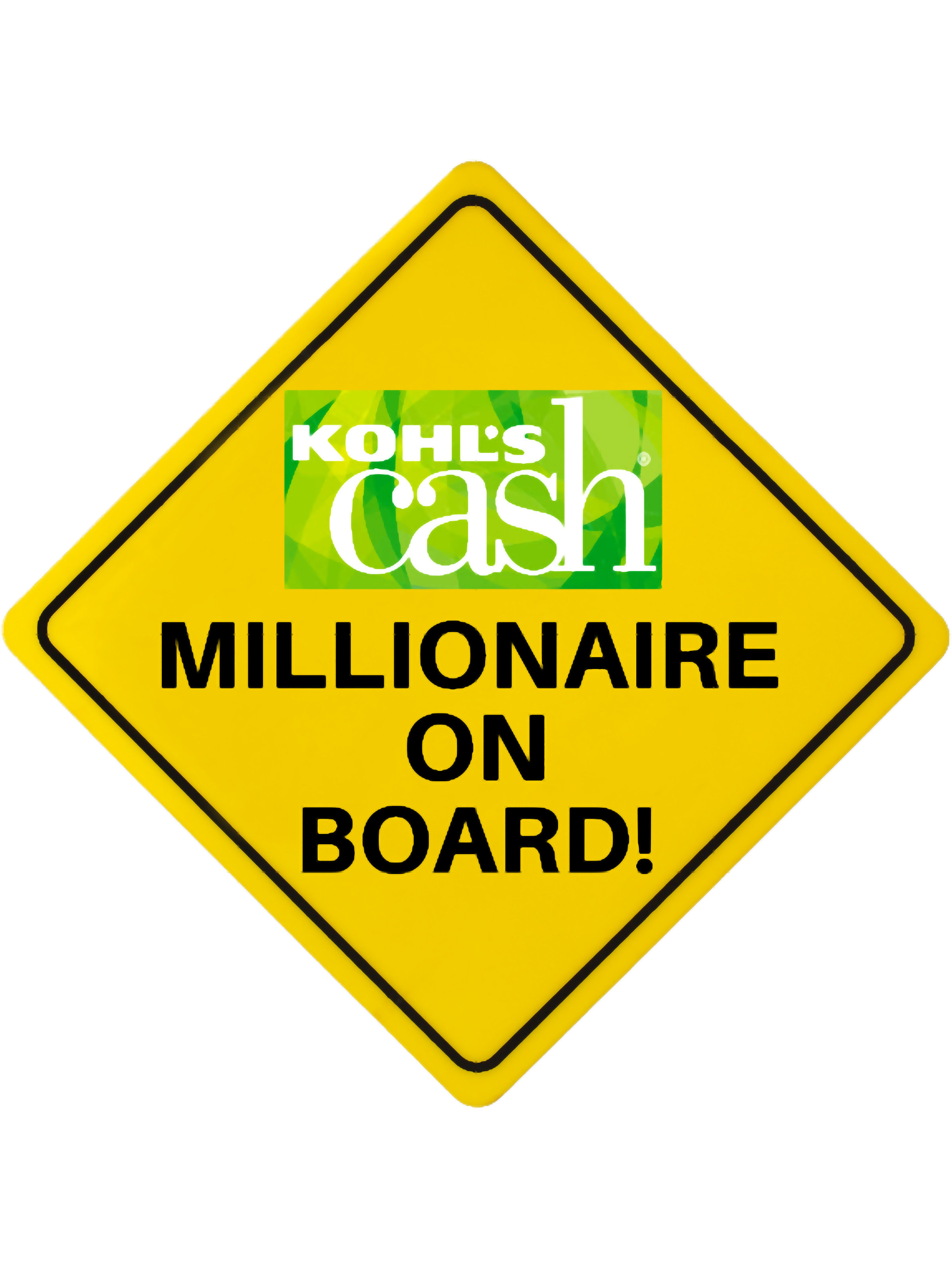 Kohls Cash Millionaire On Board! Caution! Bumper | Inspire Uplift