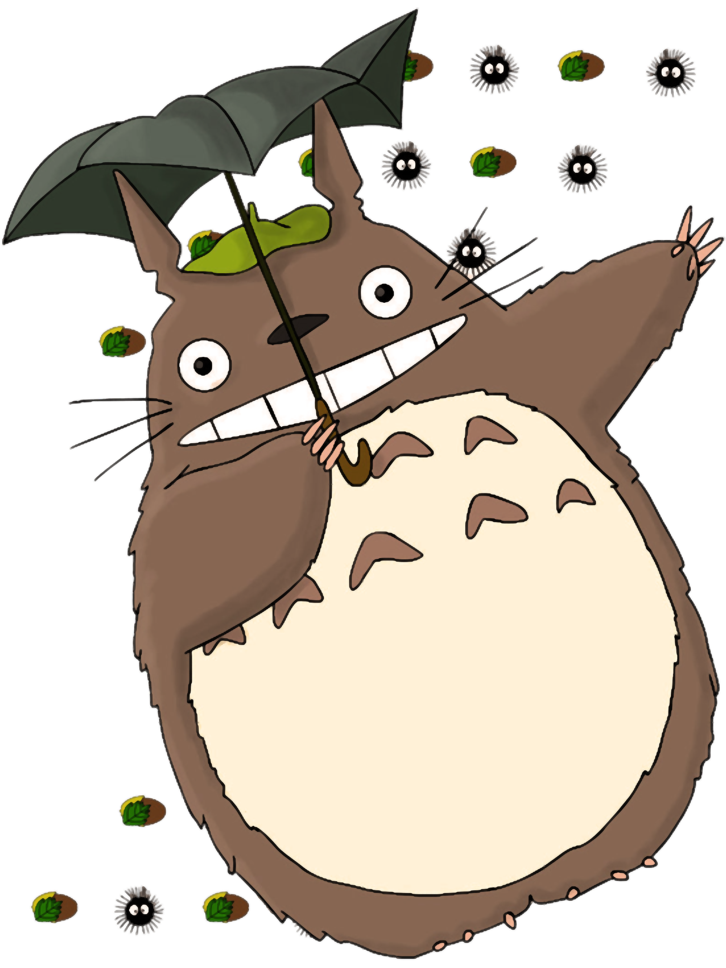 new totoro, my neighbor totoro, spirited away, studio ghibli | Inspire ...