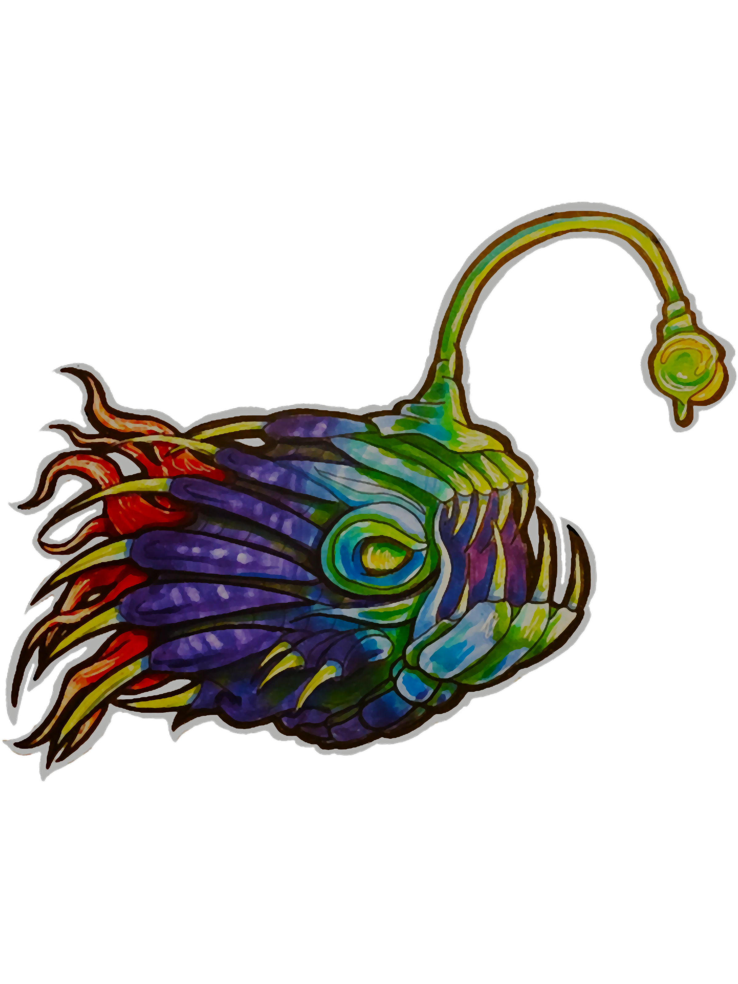 Outer Wilds Alien Anglerfish - Inspire Uplift