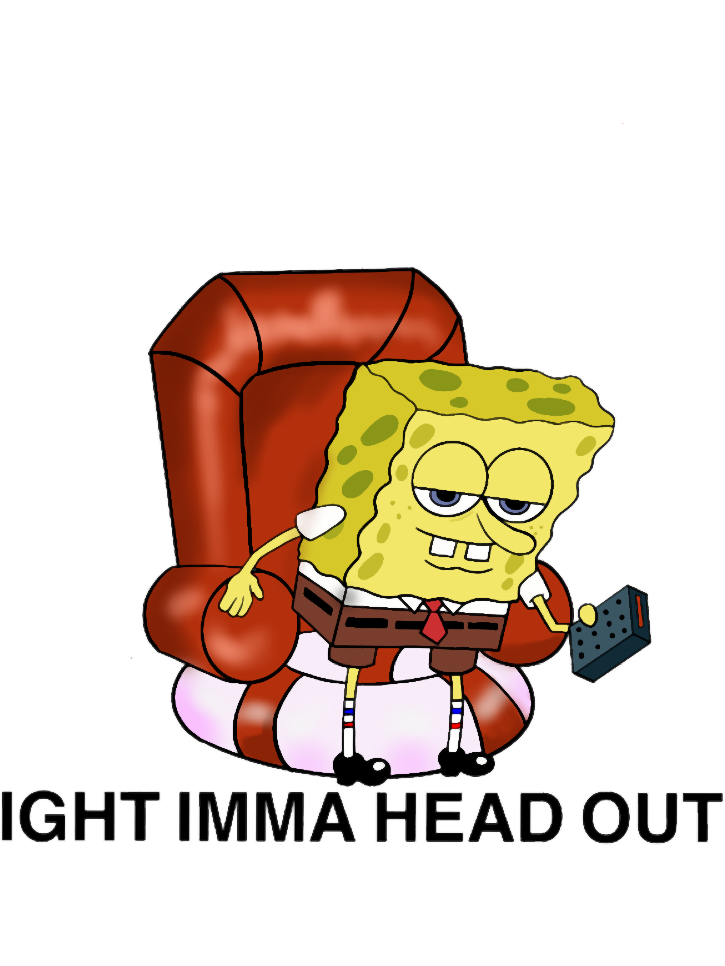 Ightimma head out spongebob meme | Inspire Uplift