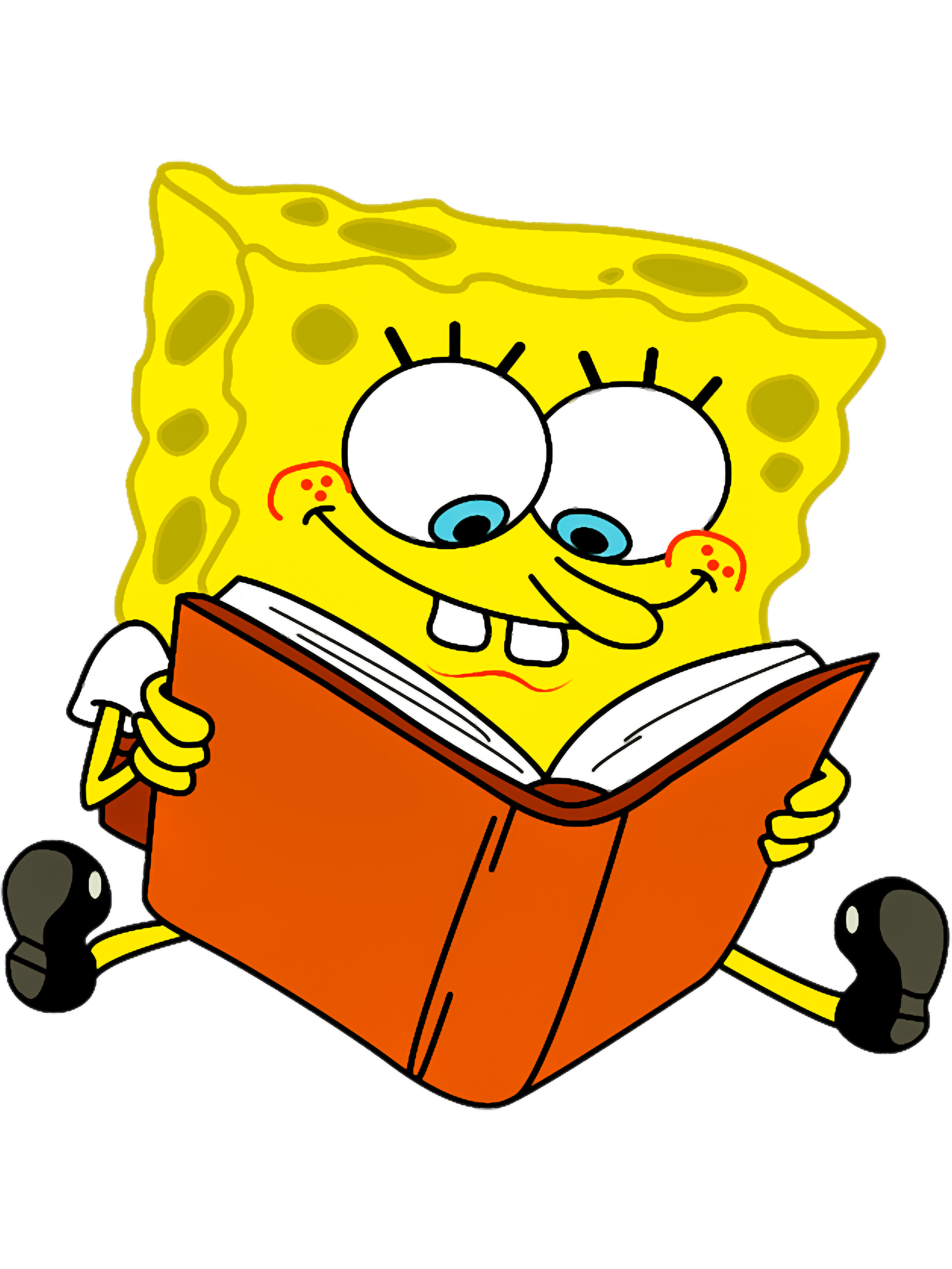 spongebob reading | Inspire Uplift