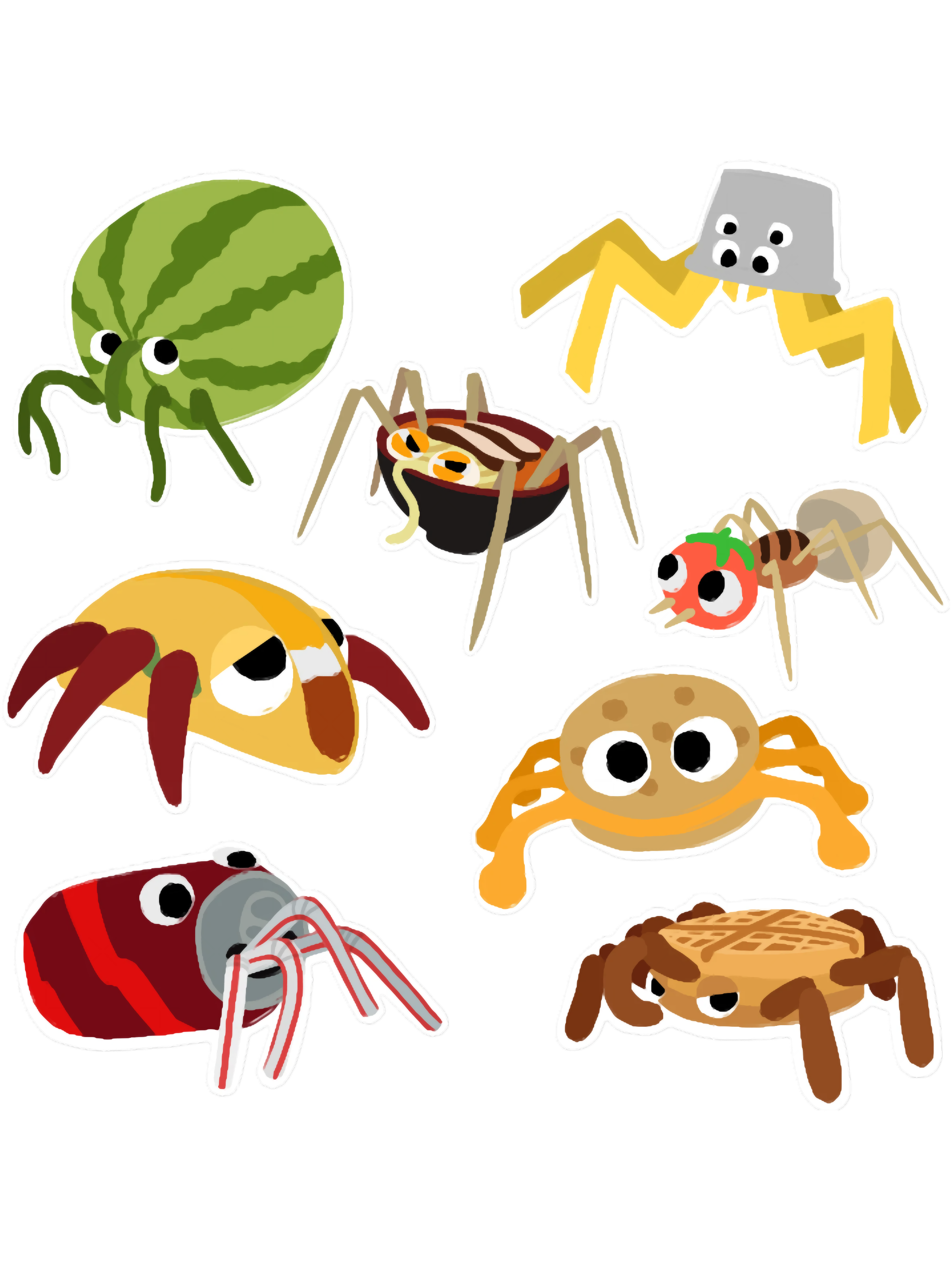 Bugsnax Bug Pack Fan Art Kinda Bug And Kinda Snack Try to Ca | Inspire ...