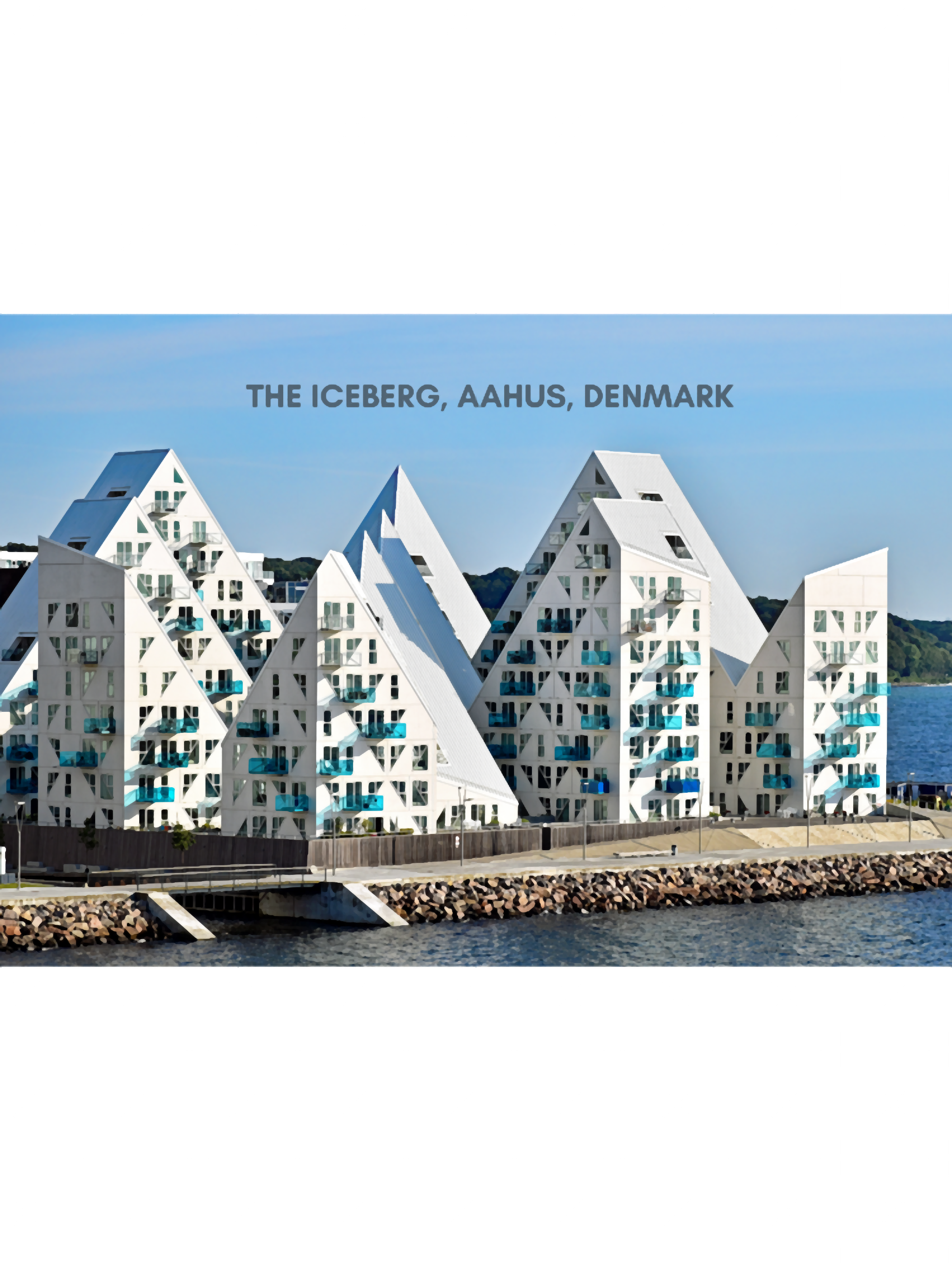 The Iceberg, modern architecture in Denmark | Inspire Uplift