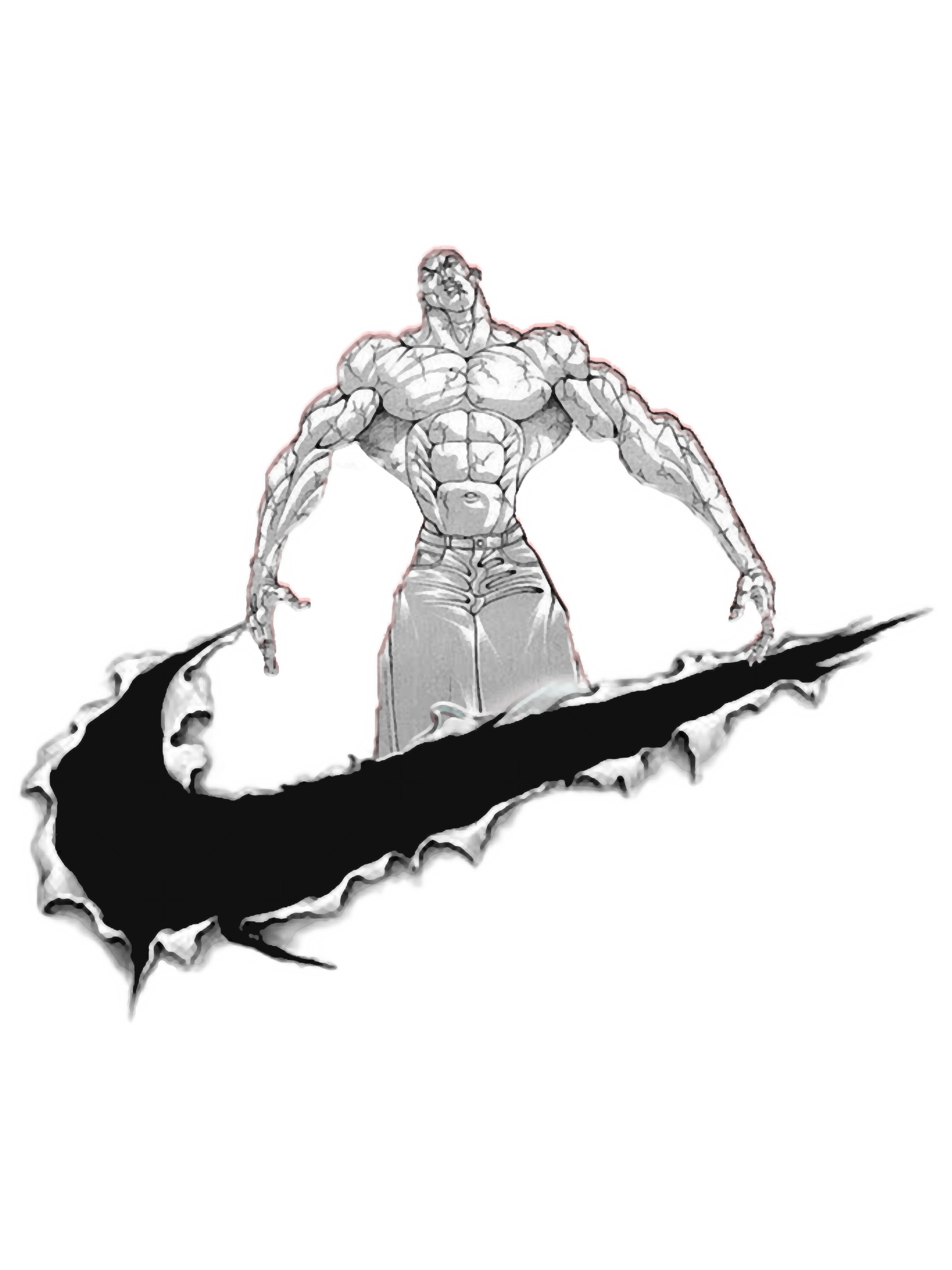 Jack Hanma GYM Logo Desing for Training gym, fitness, martia | Inspire ...