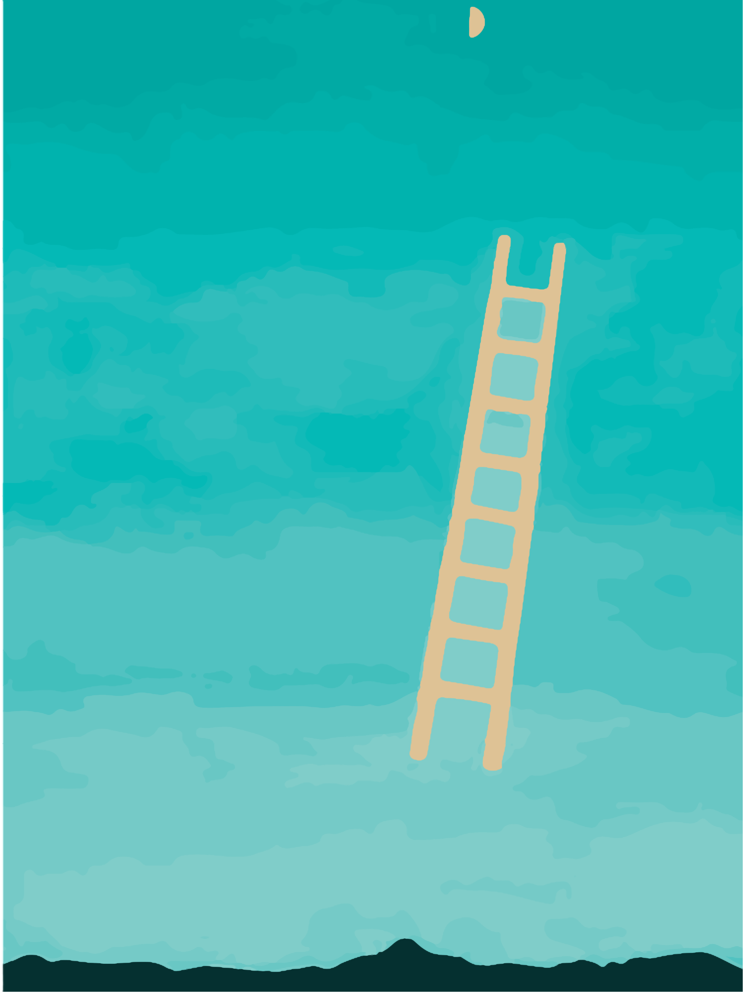 Ladder to the Moon Georgia OKeeffe | Inspire Uplift