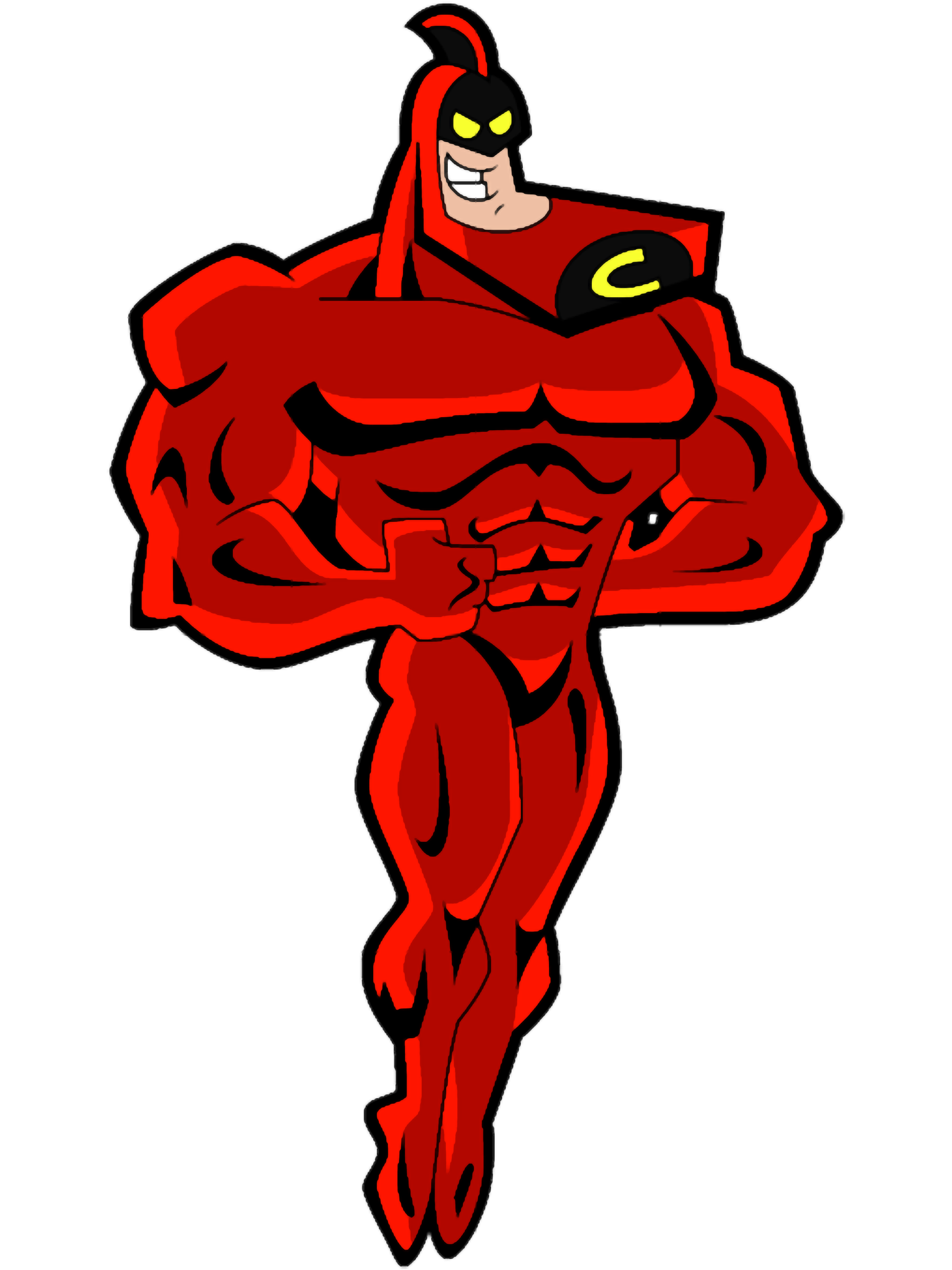 Crimson Chin Red Cartoon | Inspire Uplift