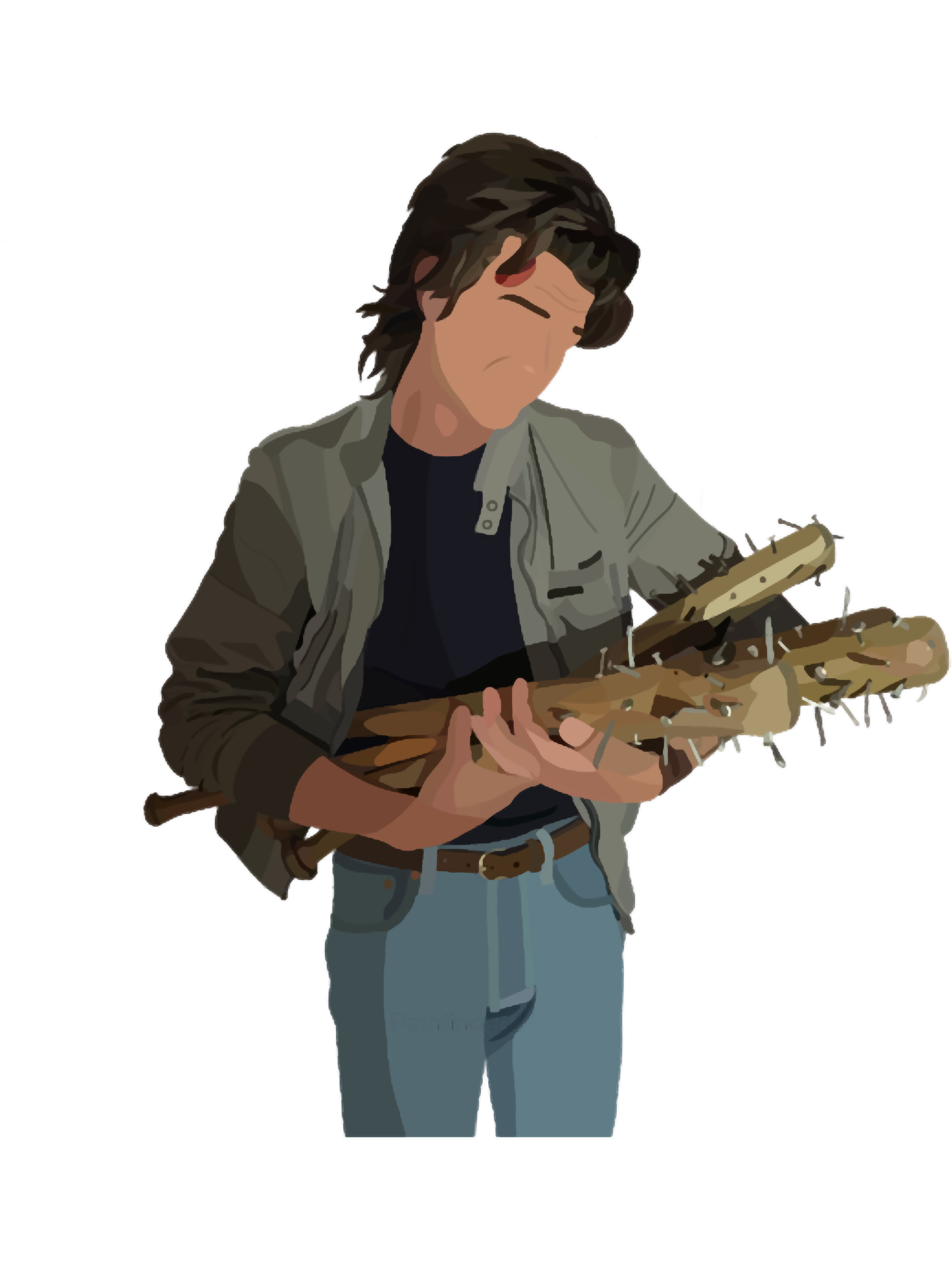 Steve Harrington Holding Baseball BatsStranger Things | Inspire Uplift