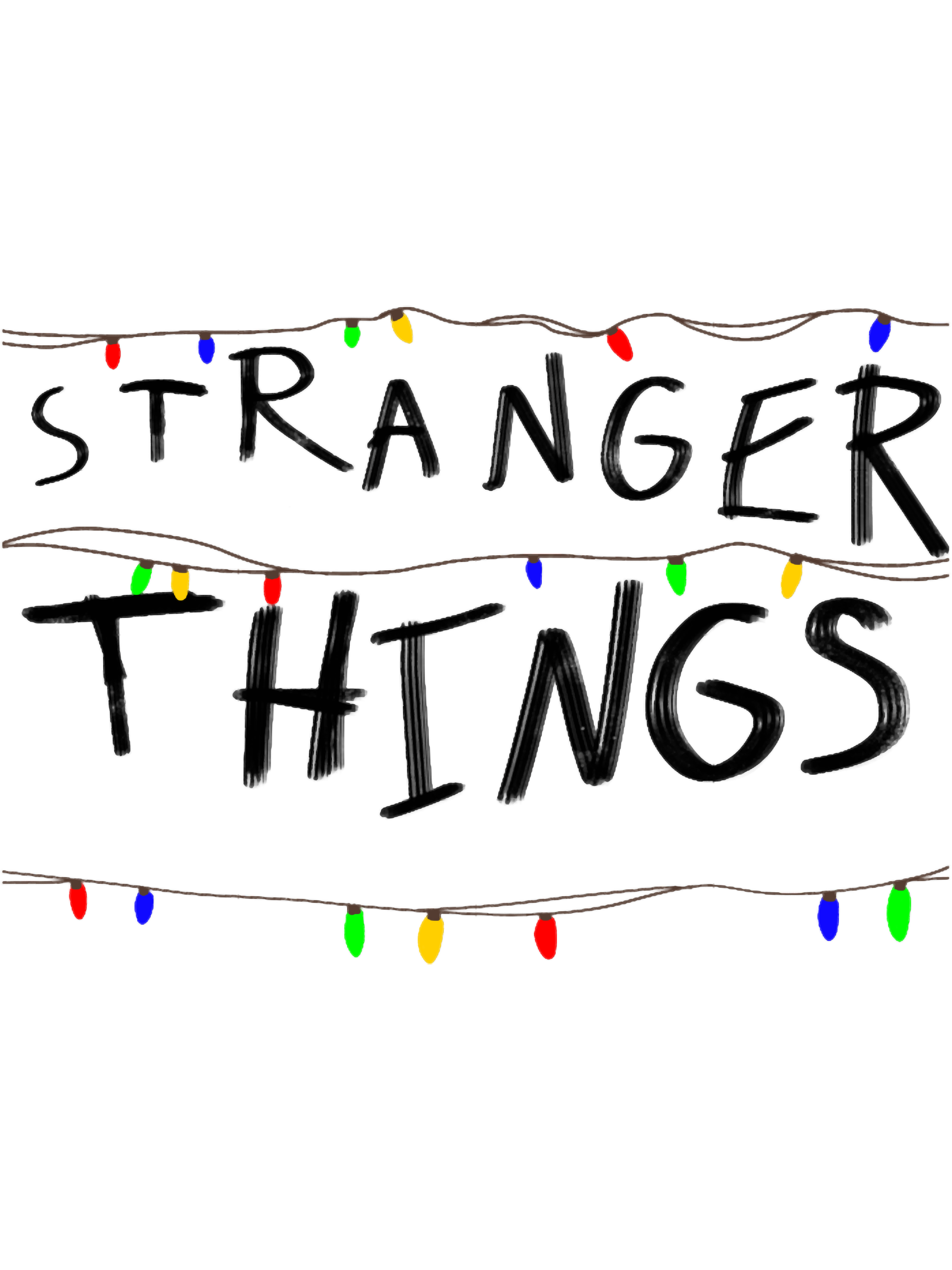 Stranger things logo lights | Inspire Uplift