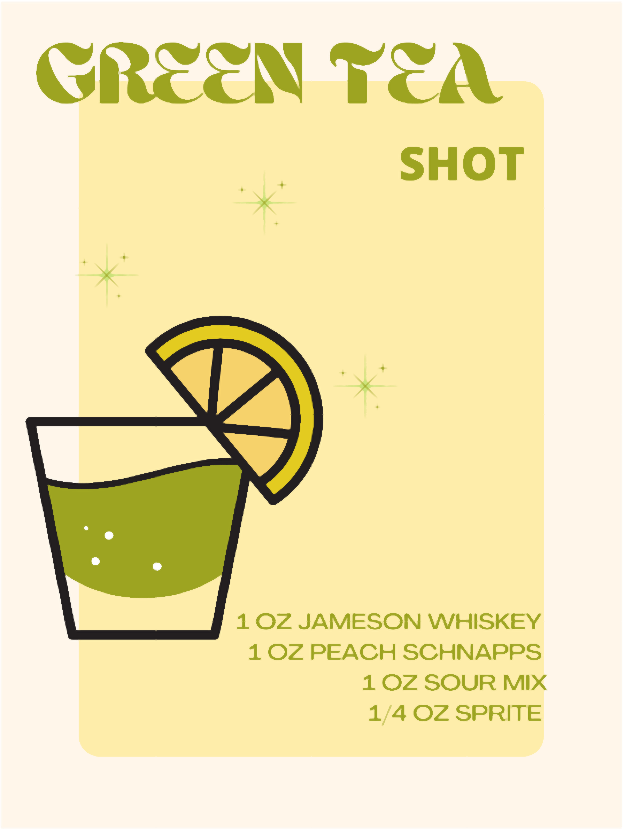 Green Tea Shot | Inspire Uplift