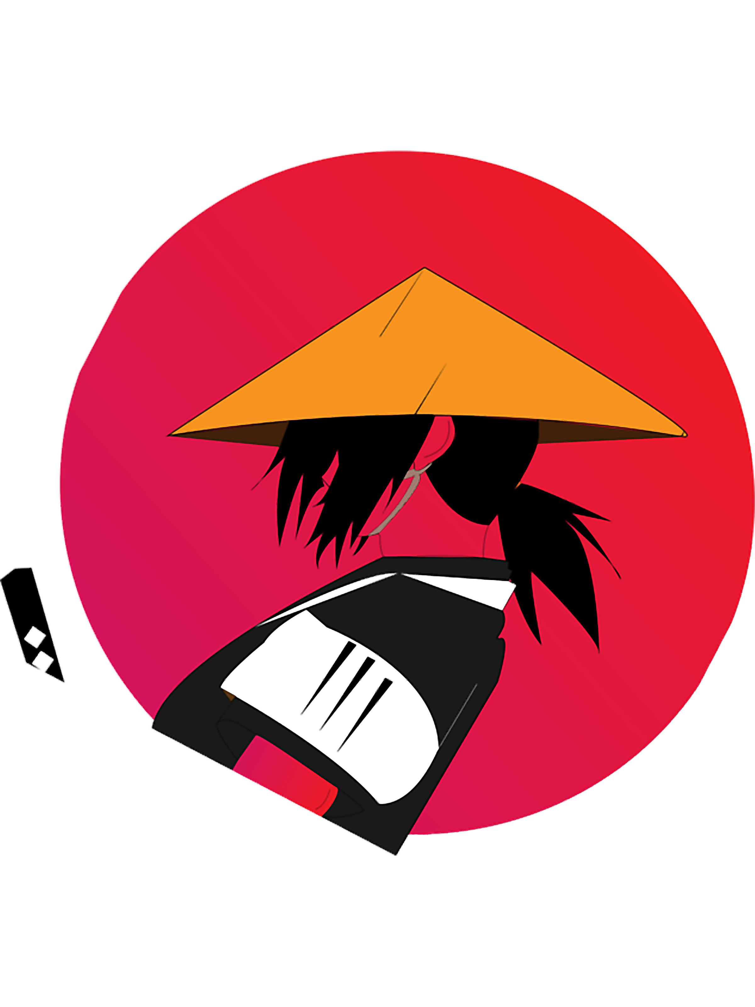 Anime Ronin in Sun Hat | Inspire Uplift