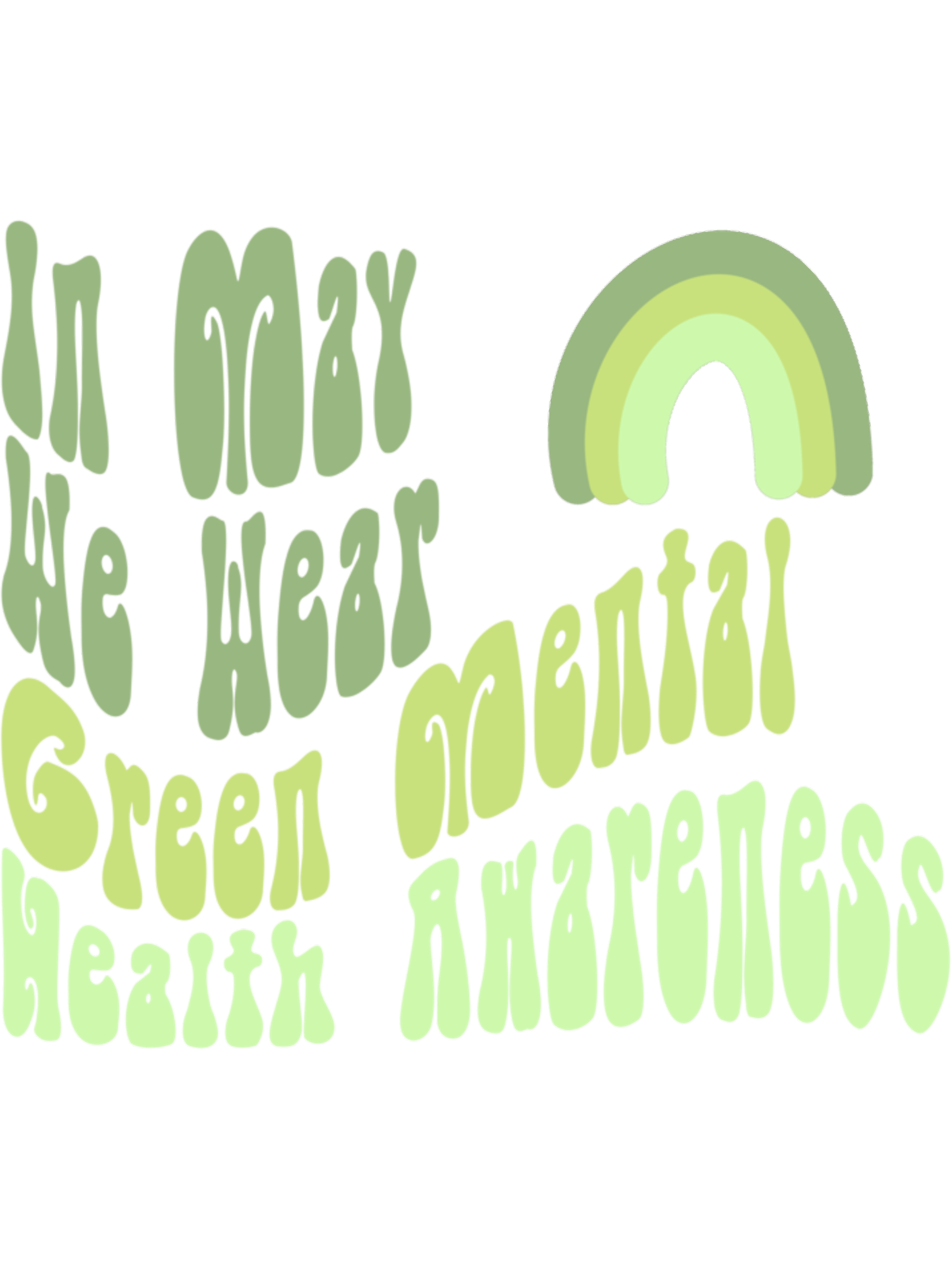 May We Wear Green Mental Health Awareness | Inspire Uplift