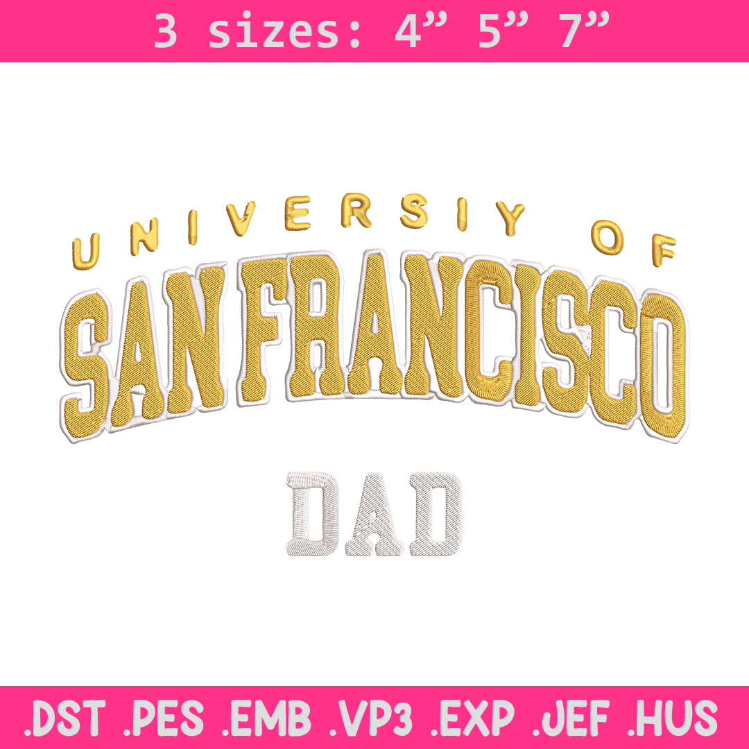 USF Dons logo embroidery design, NCAA embroidery, Sport embr - Inspire ...